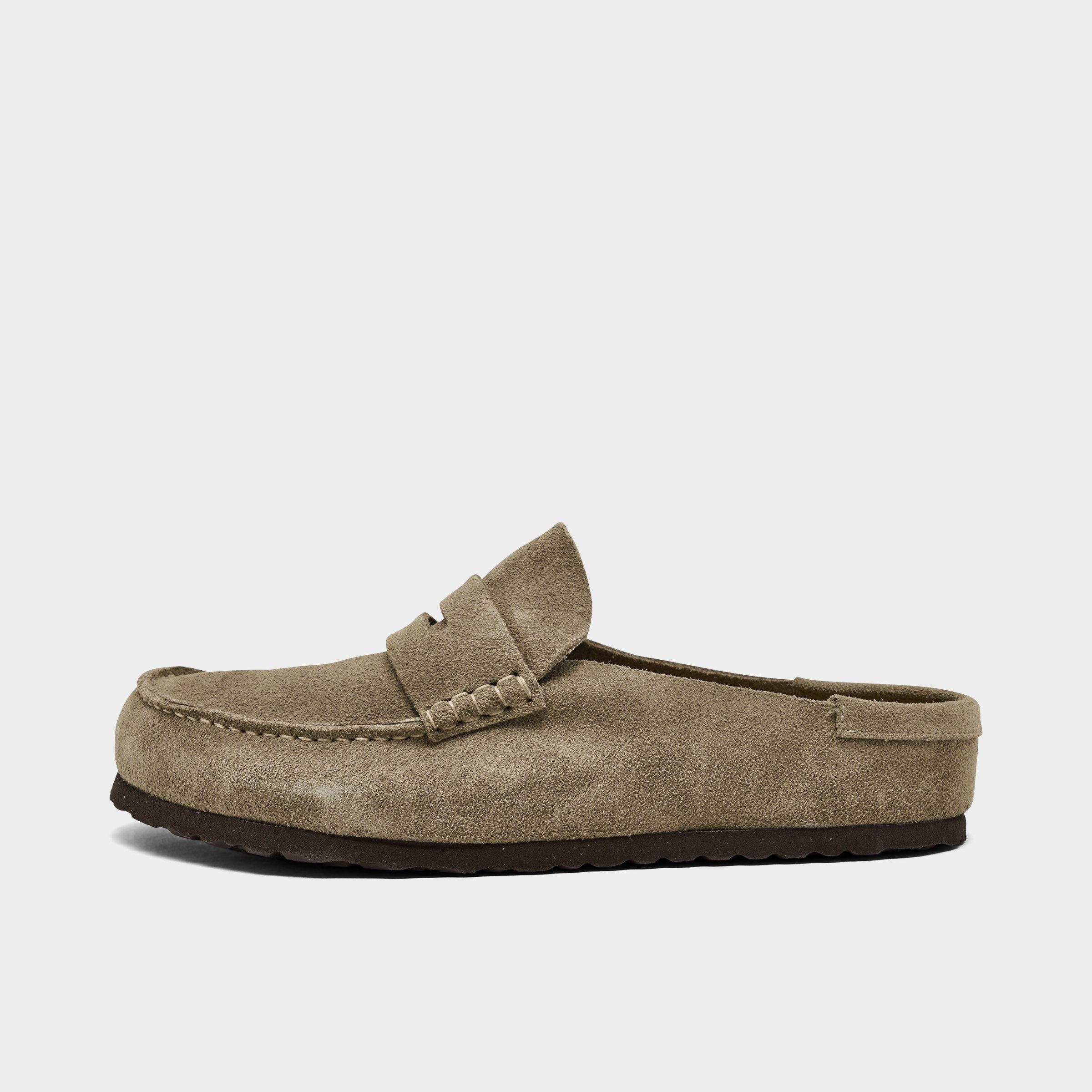 Click here for Birkenstock Mens Naples Wrapped Suede Casual Clogs... prices