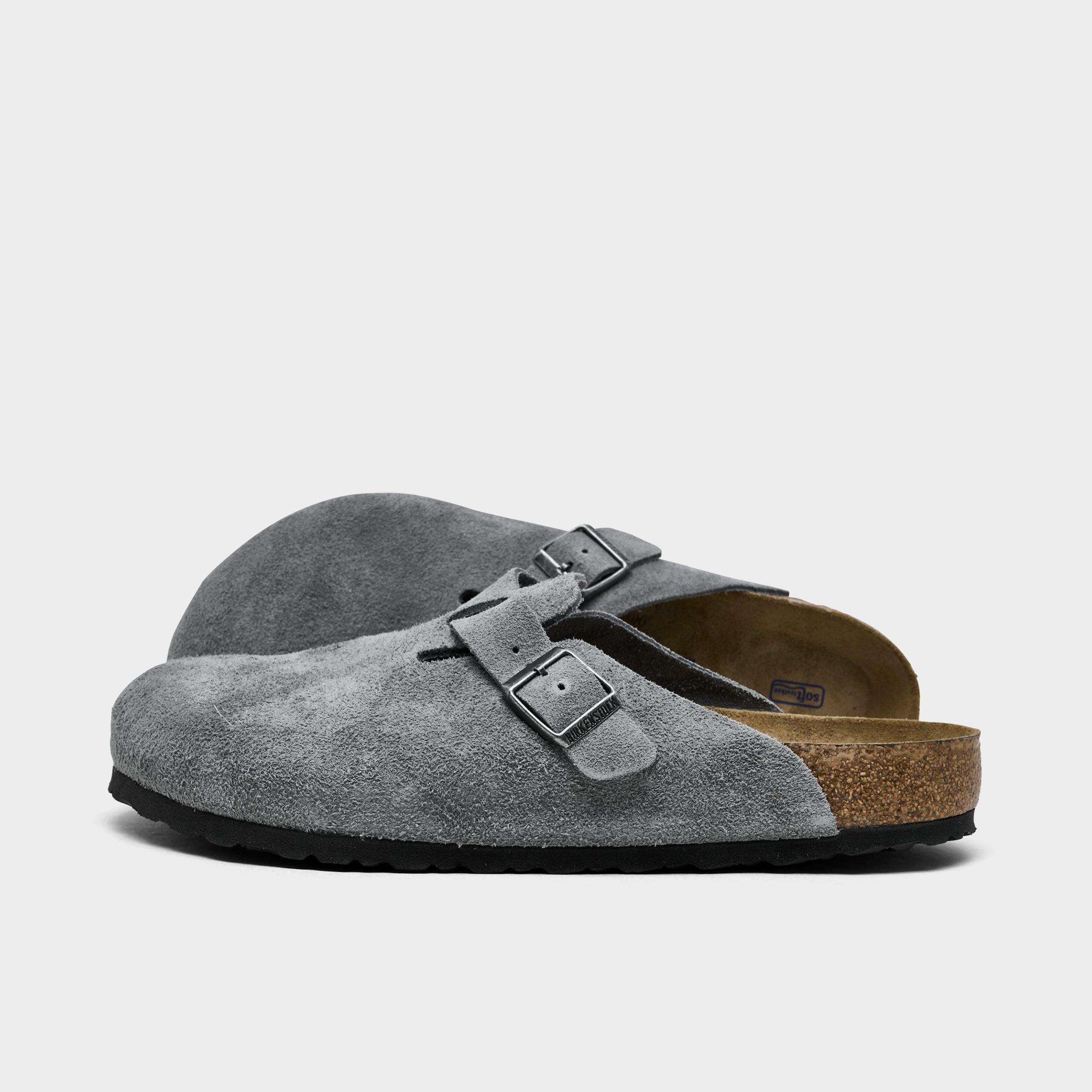 Click here for Birkenstock Mens Boston Soft Footbed Clogs in Basa... prices