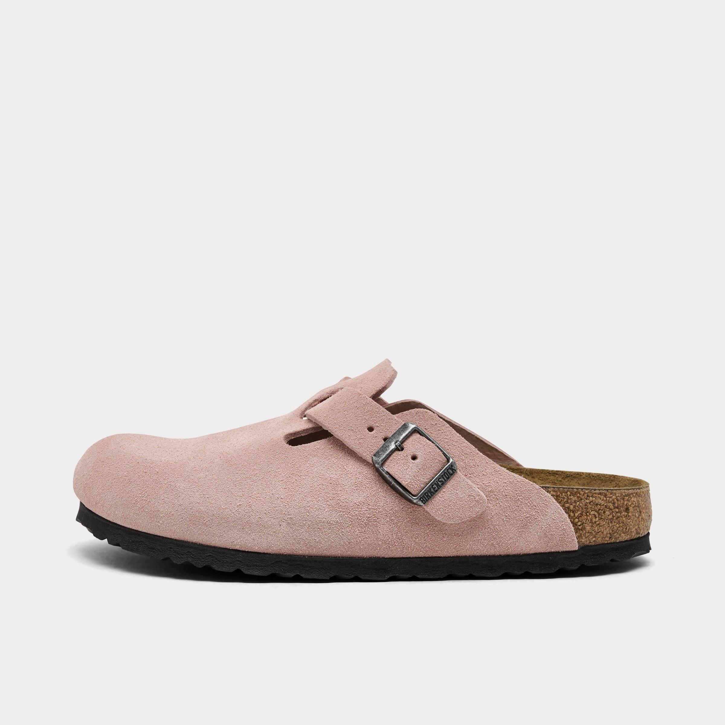 Click here for Birkenstock Womens Boston Suede Leather Clogs in P... prices