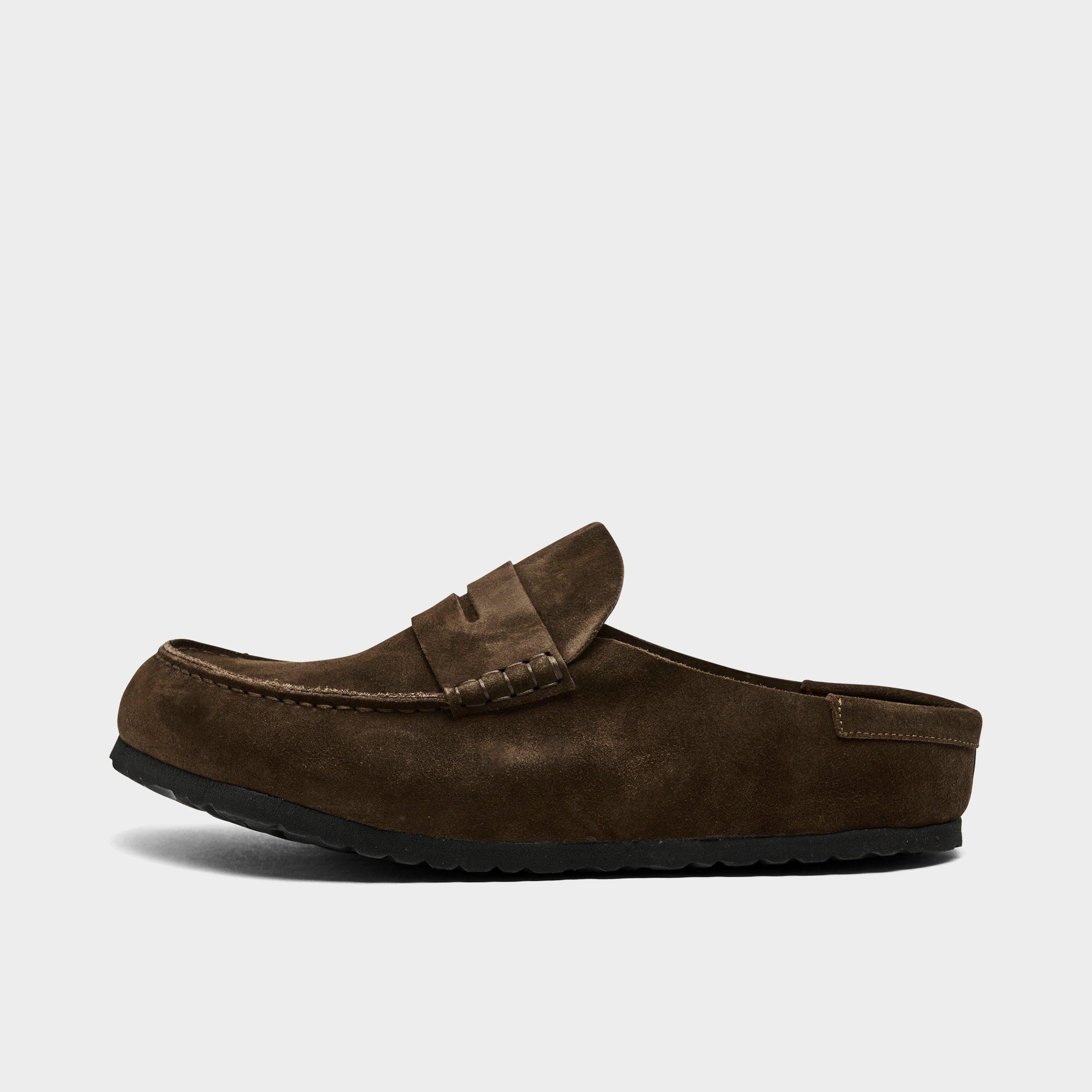 Click here for Birkenstock Womens Naples Wrapped Suede Leather Cl... prices