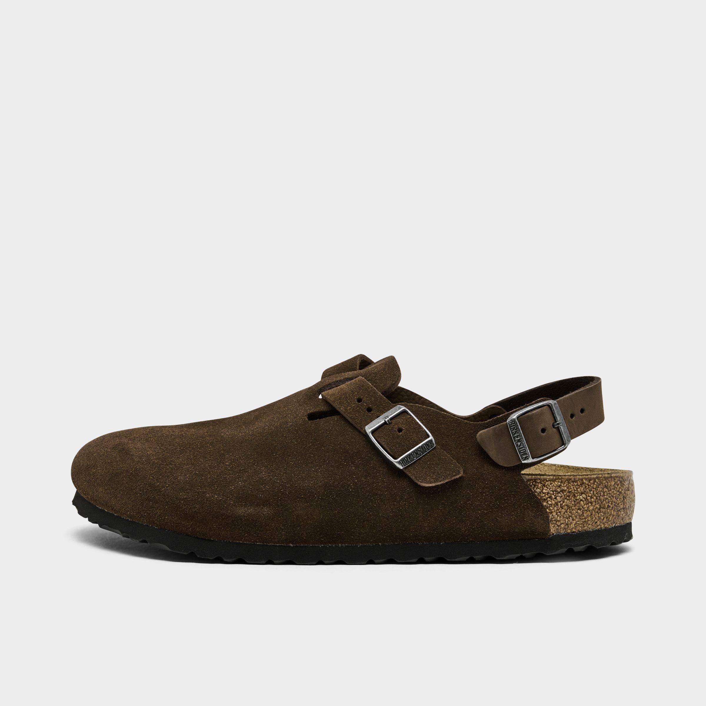 Click here for Birkenstock Mens Tokio Suede Leather Clogs in Cara... prices
