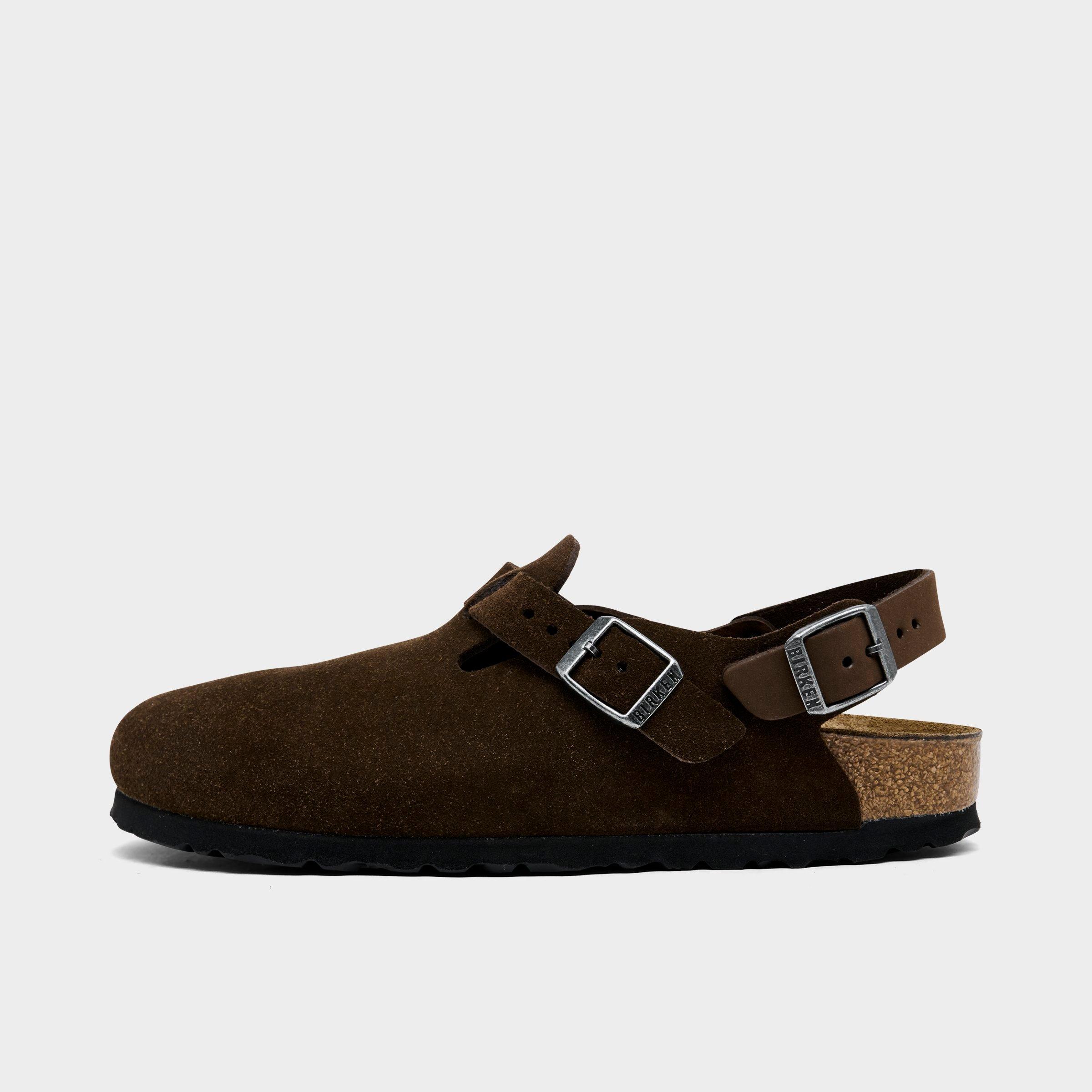 Click here for Birkenstock Womens Tokio Suede Leather Clogs in Ca... prices