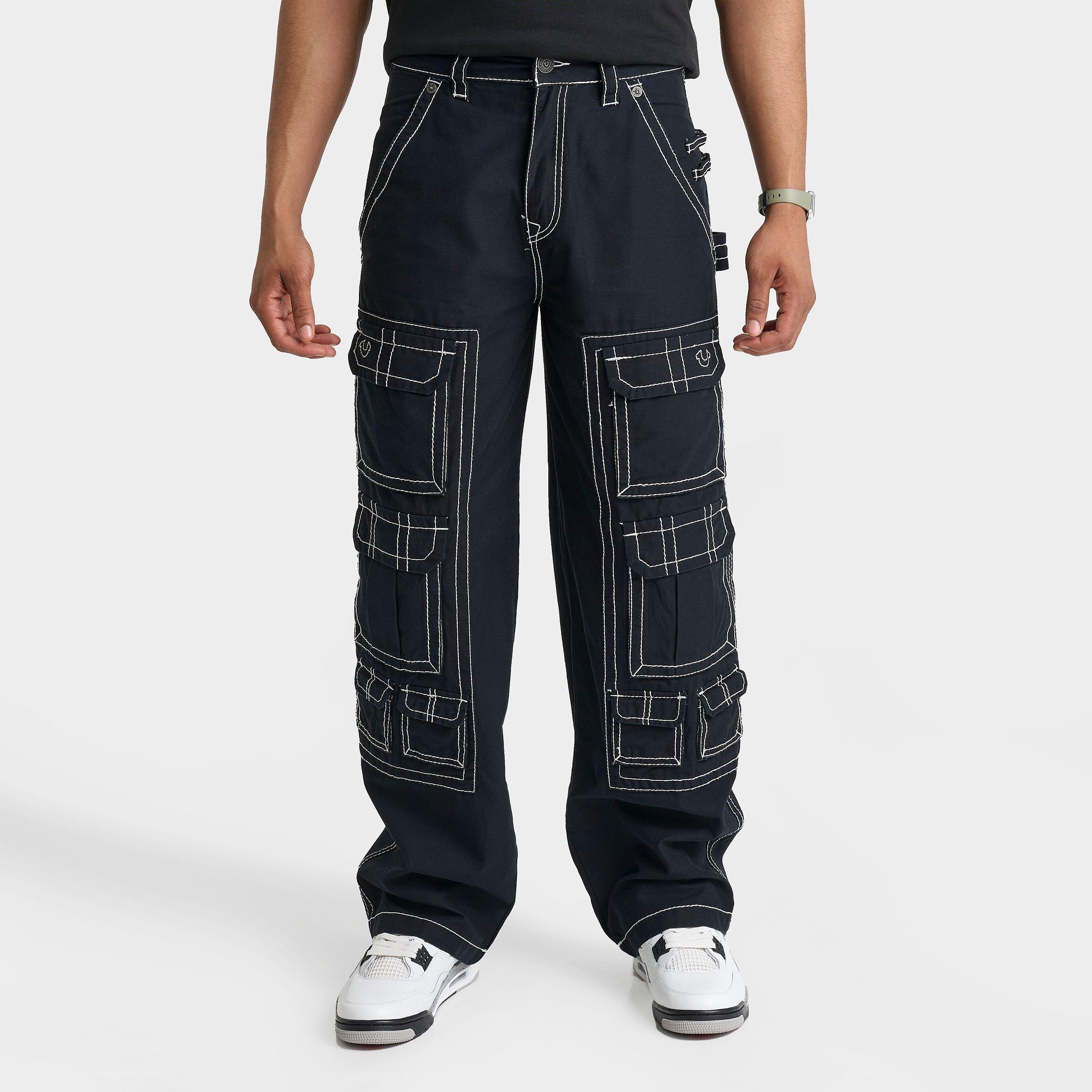 Click here for True Religion Mens Baggy Big T Utility Pants in Je... prices