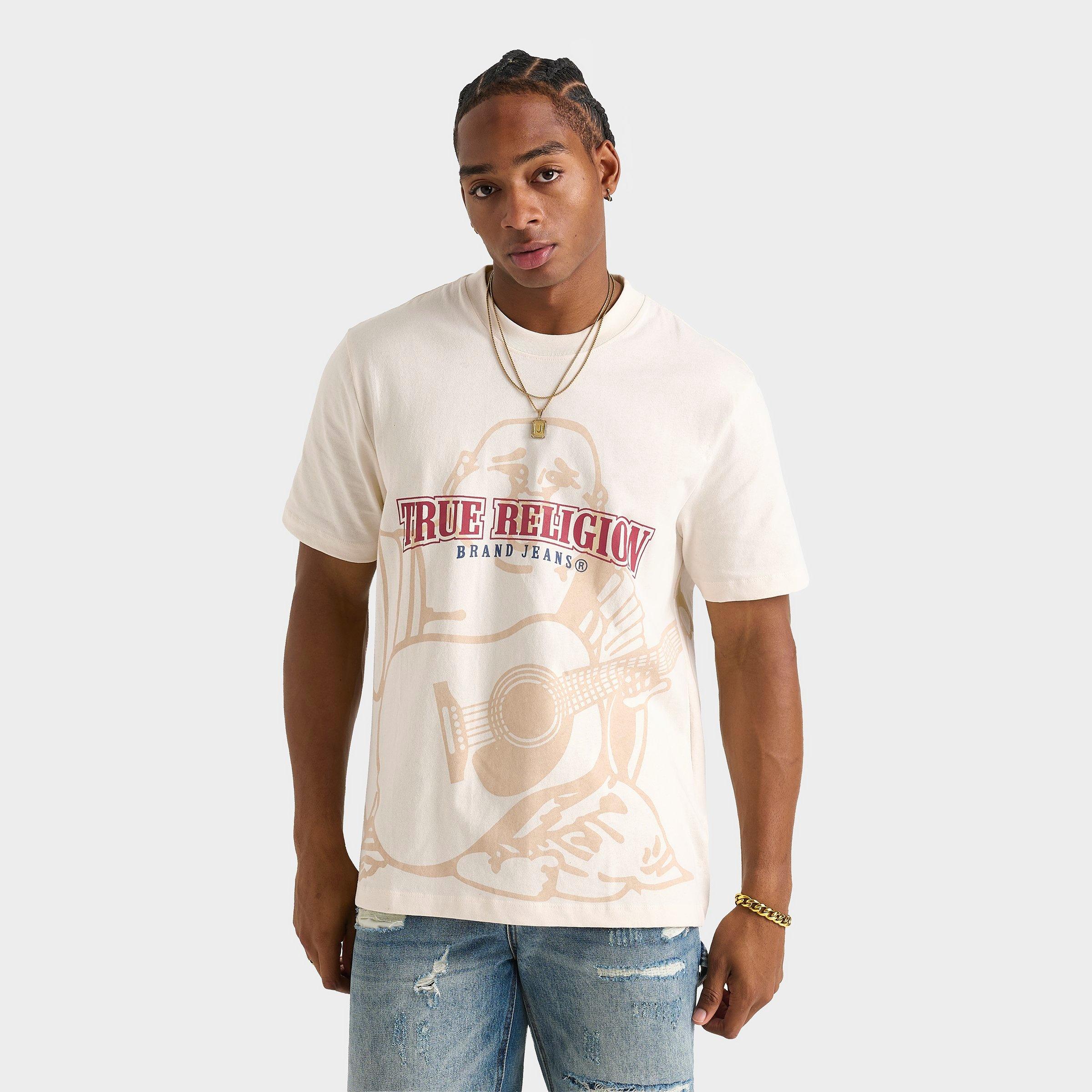 Click here for True Religion Mens Buddha Shadow Logo T-Shirt in W... prices