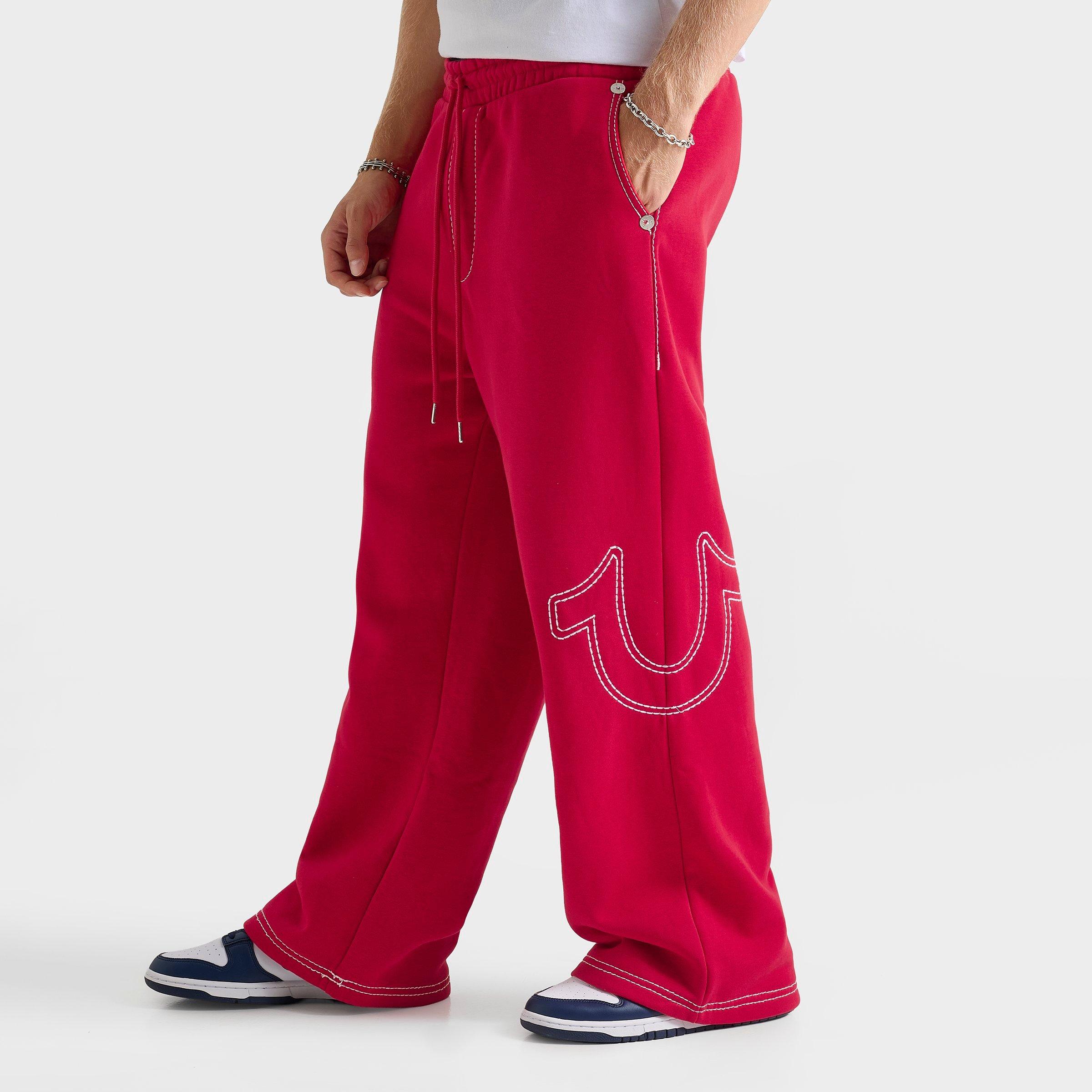 Click here for True Religion Mens Big T Baggy Fleece Sweatpants i... prices