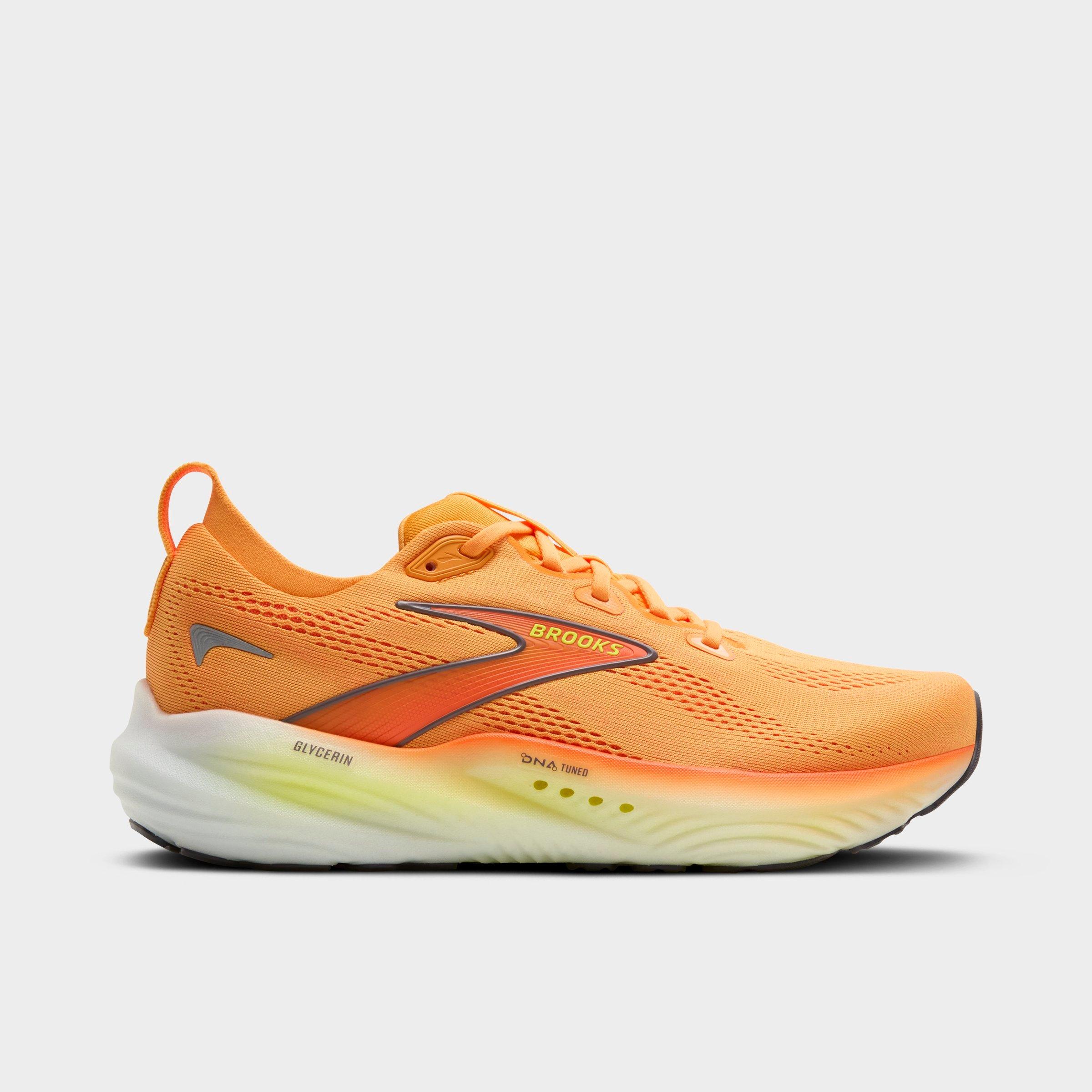 Click here for Brooks Mens Glycerin 22 Running Shoes in Orange/Ni... prices