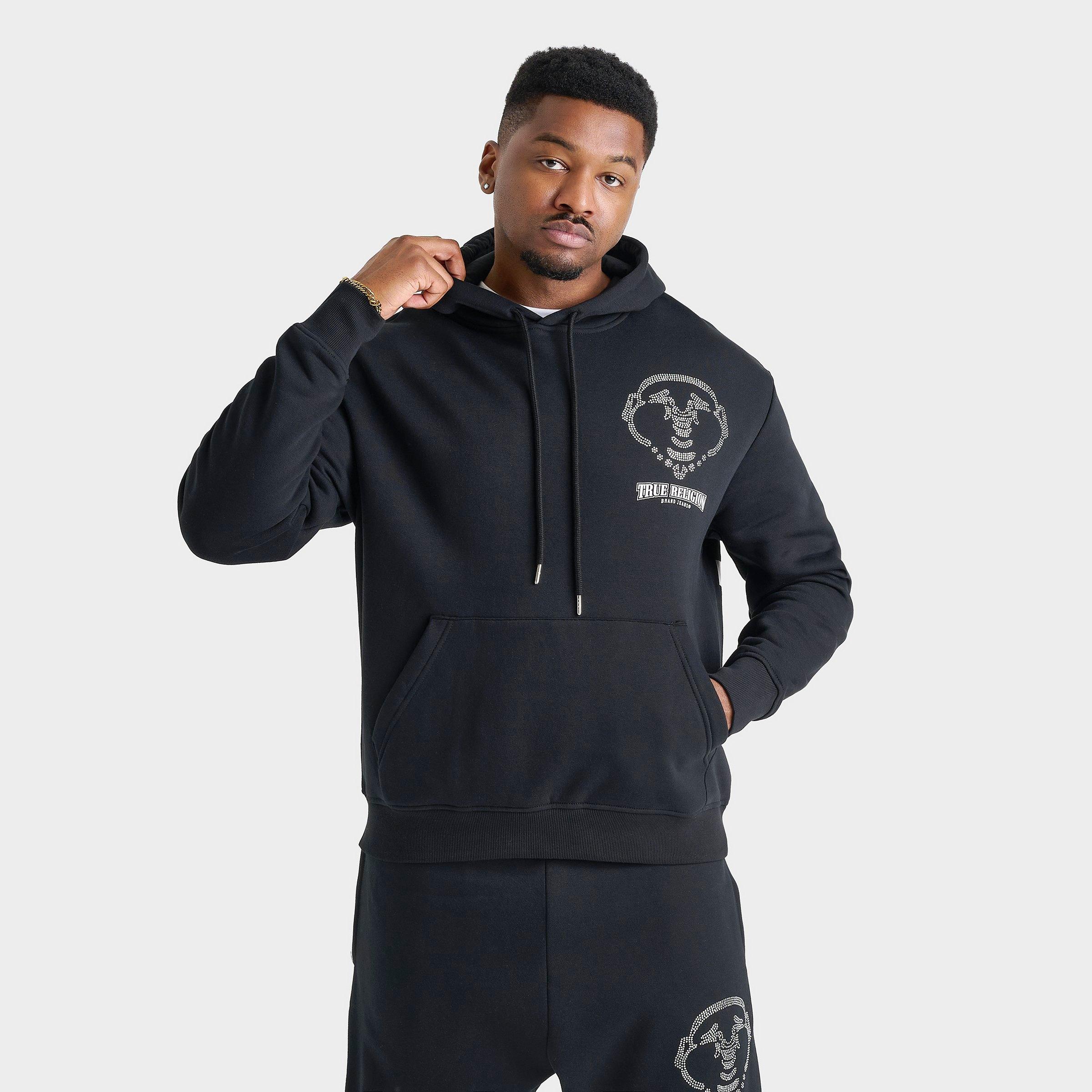 Click here for True Religion Mens Buddha Face Fleece Pullover Hoo... prices