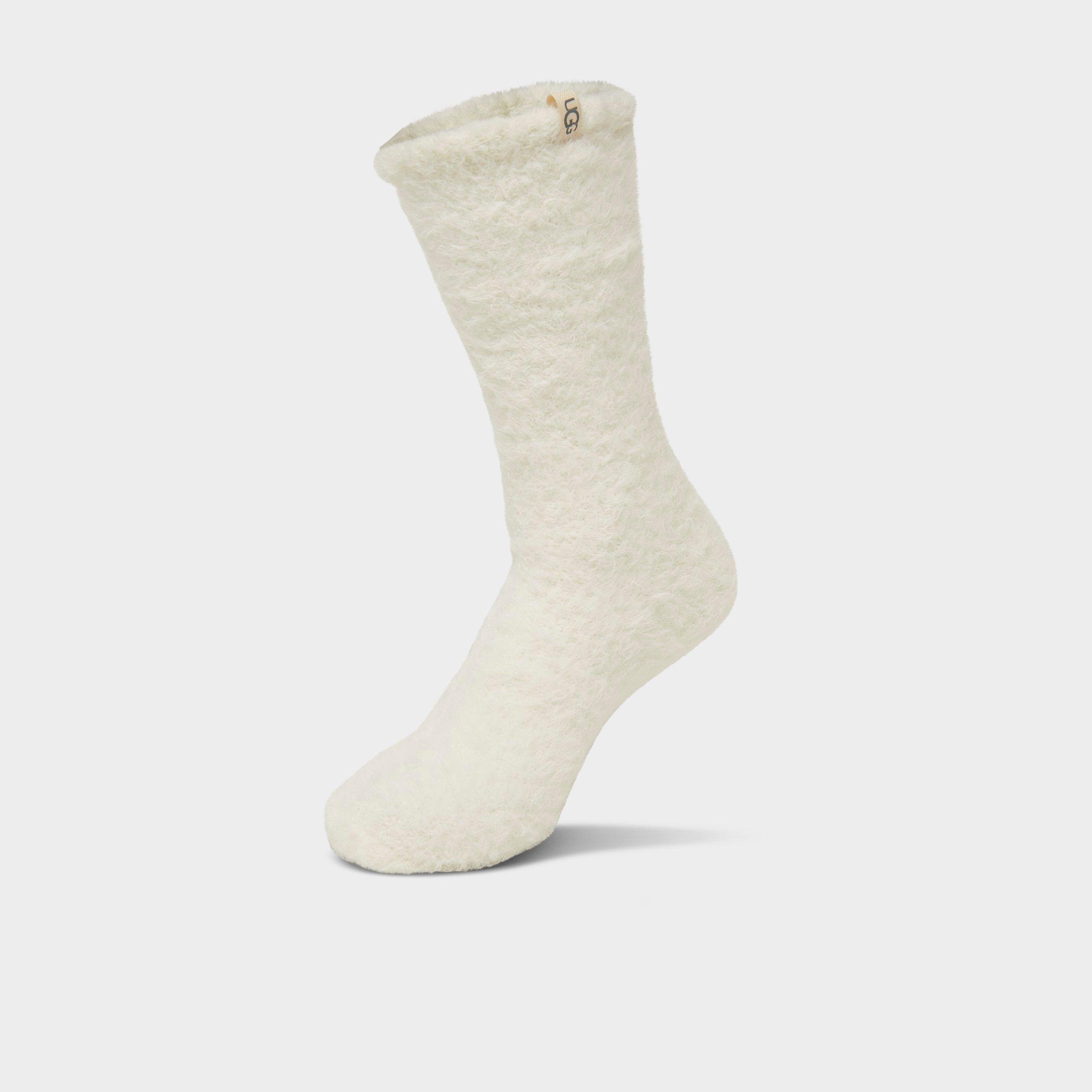 Click here for UGG Womens Teddi Cozy Crew Socks in Cream Size: 9-... prices