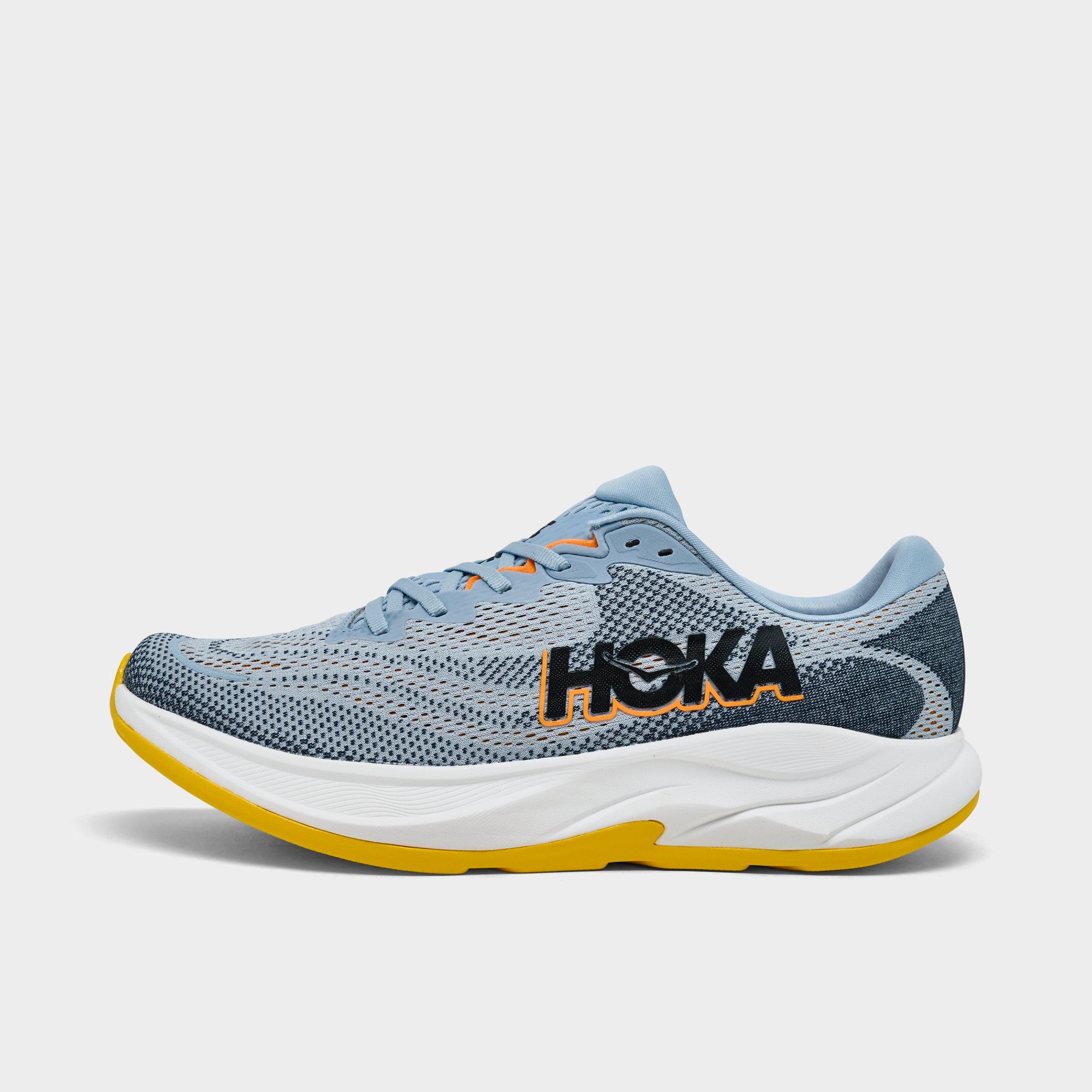 Click here for HOKA Mens Rincon 4 Running Shoes in Drizzle/Nautic... prices