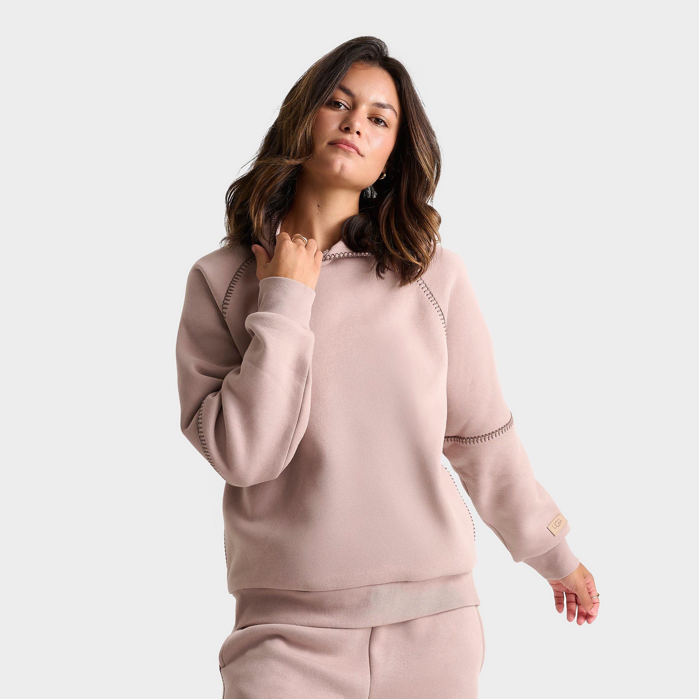 UGG Womens Classic Fleece Hoodie in Dawn Patrol Size: Large