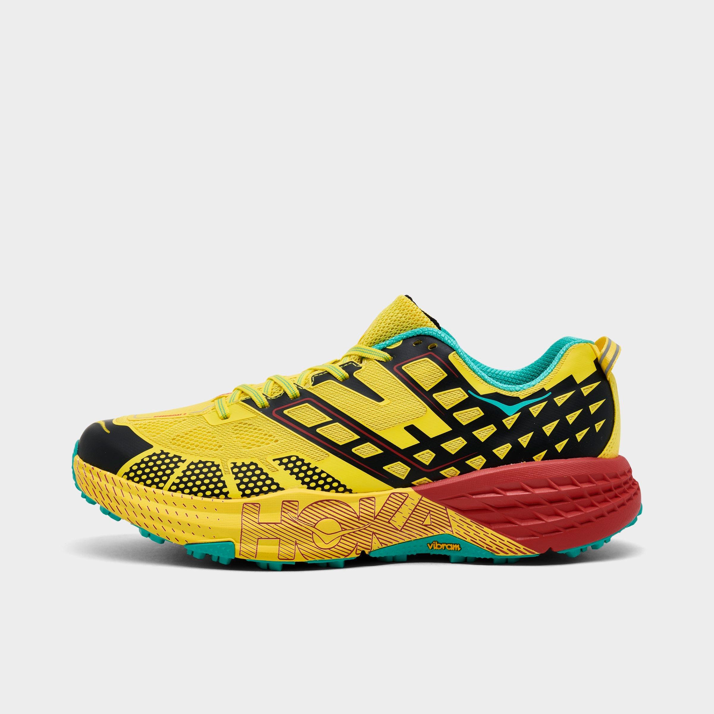 Click here for HOKA Mens Speedgoat 2 Casual Shoes in Sour Lemon/B... prices