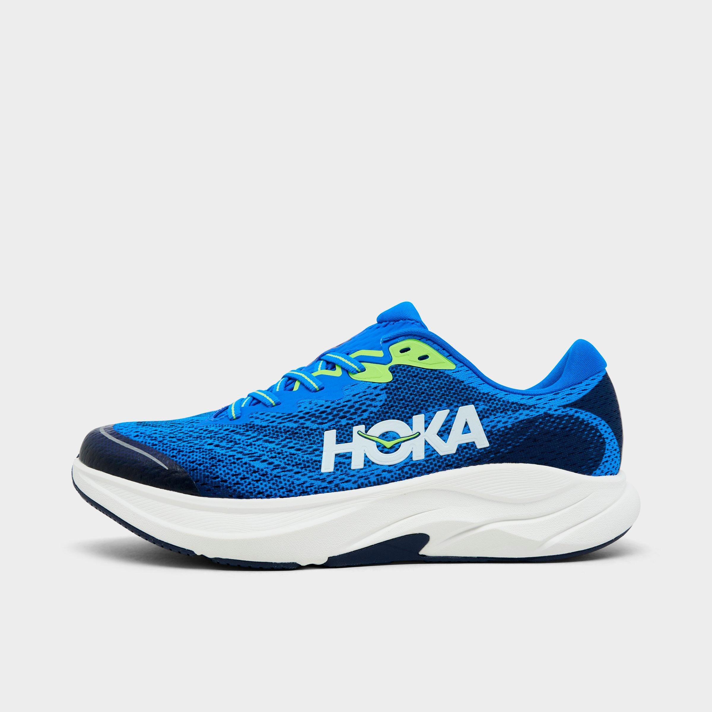 Click here for HOKA Big Kids Rincon 4 Running Shoes in Electric C... prices
