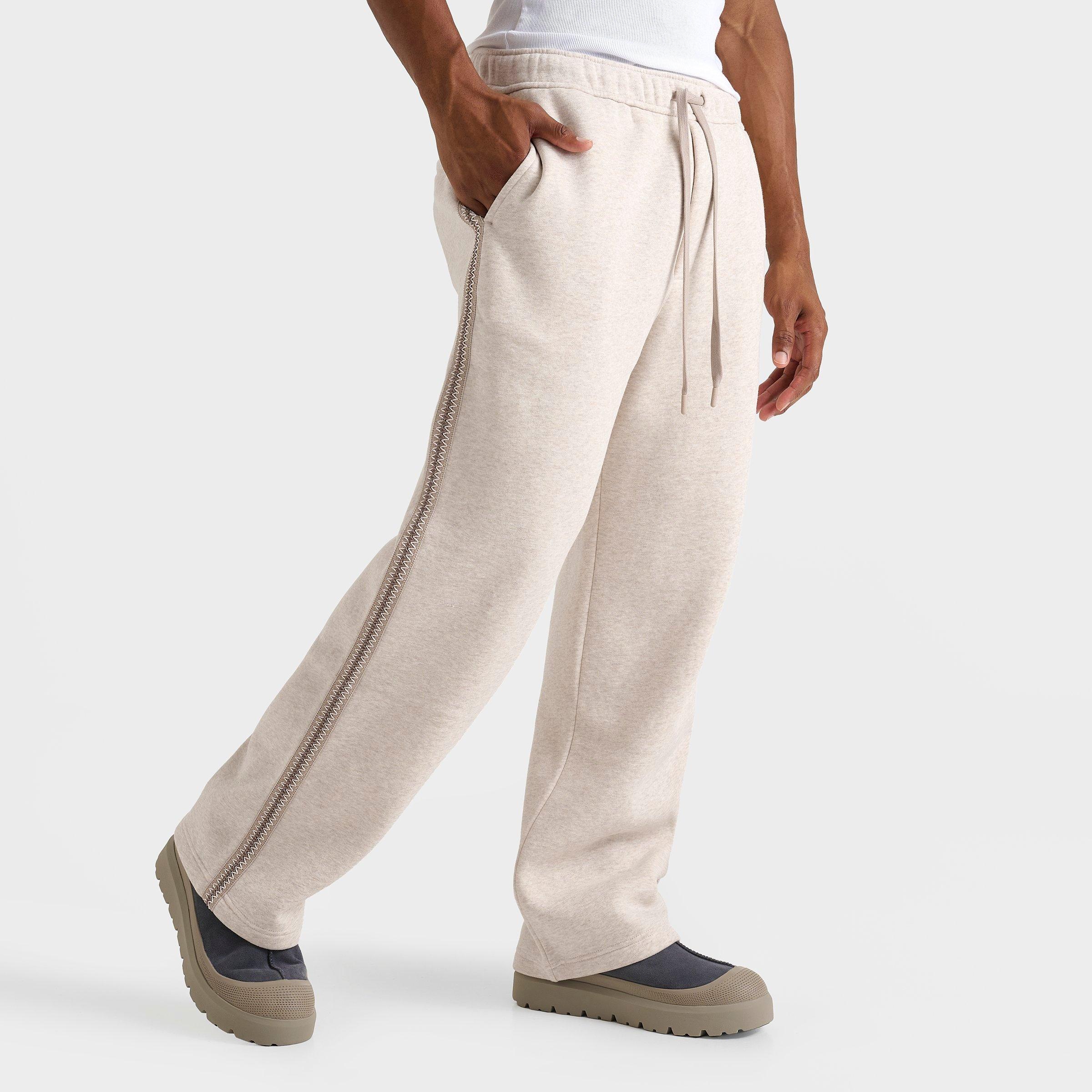 Click here for UGG Mens Tasman Straight Leg Fleece Pants in Carib... prices