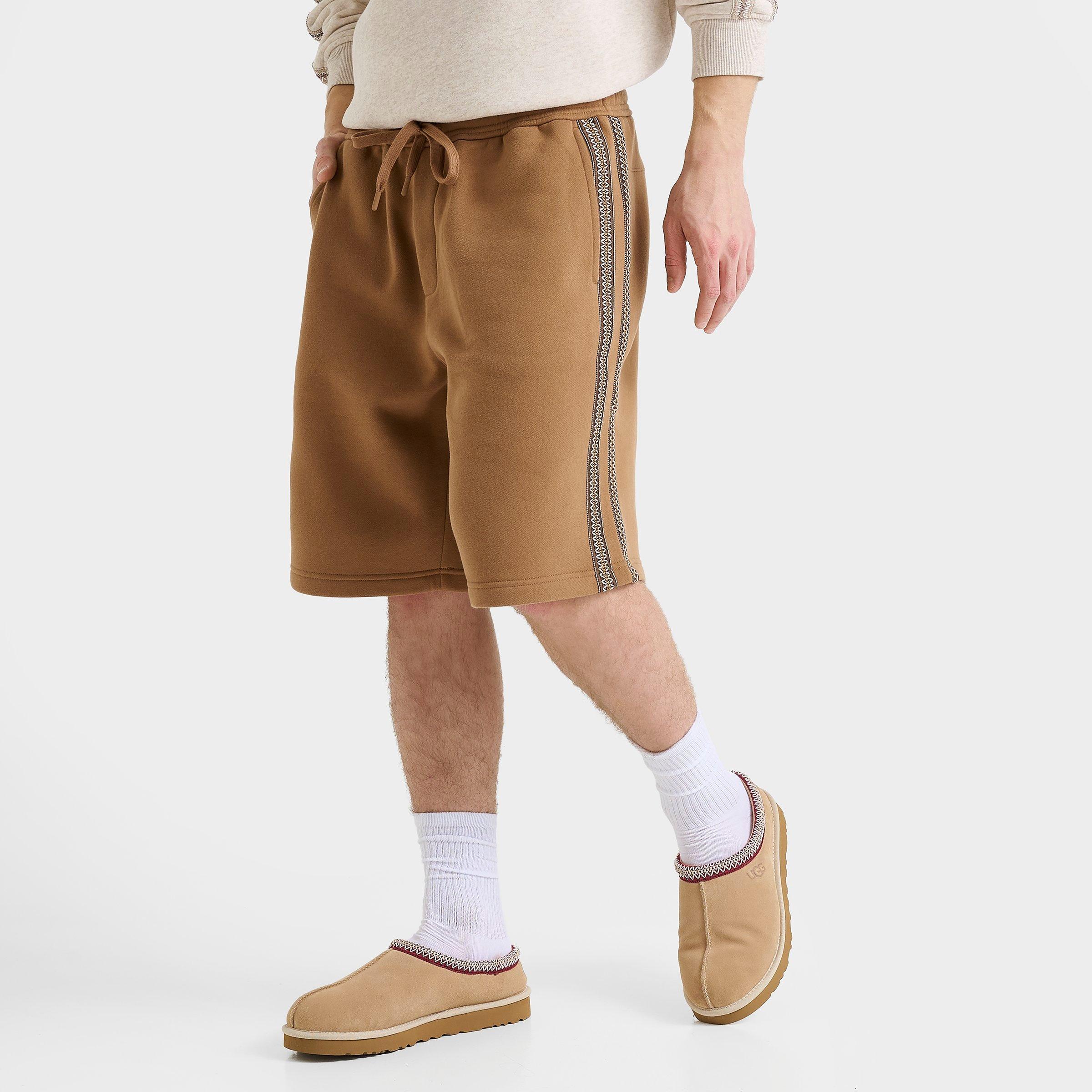 Click here for UGG Mens Tasman Terry Braid Shorts in Chestnut Siz... prices