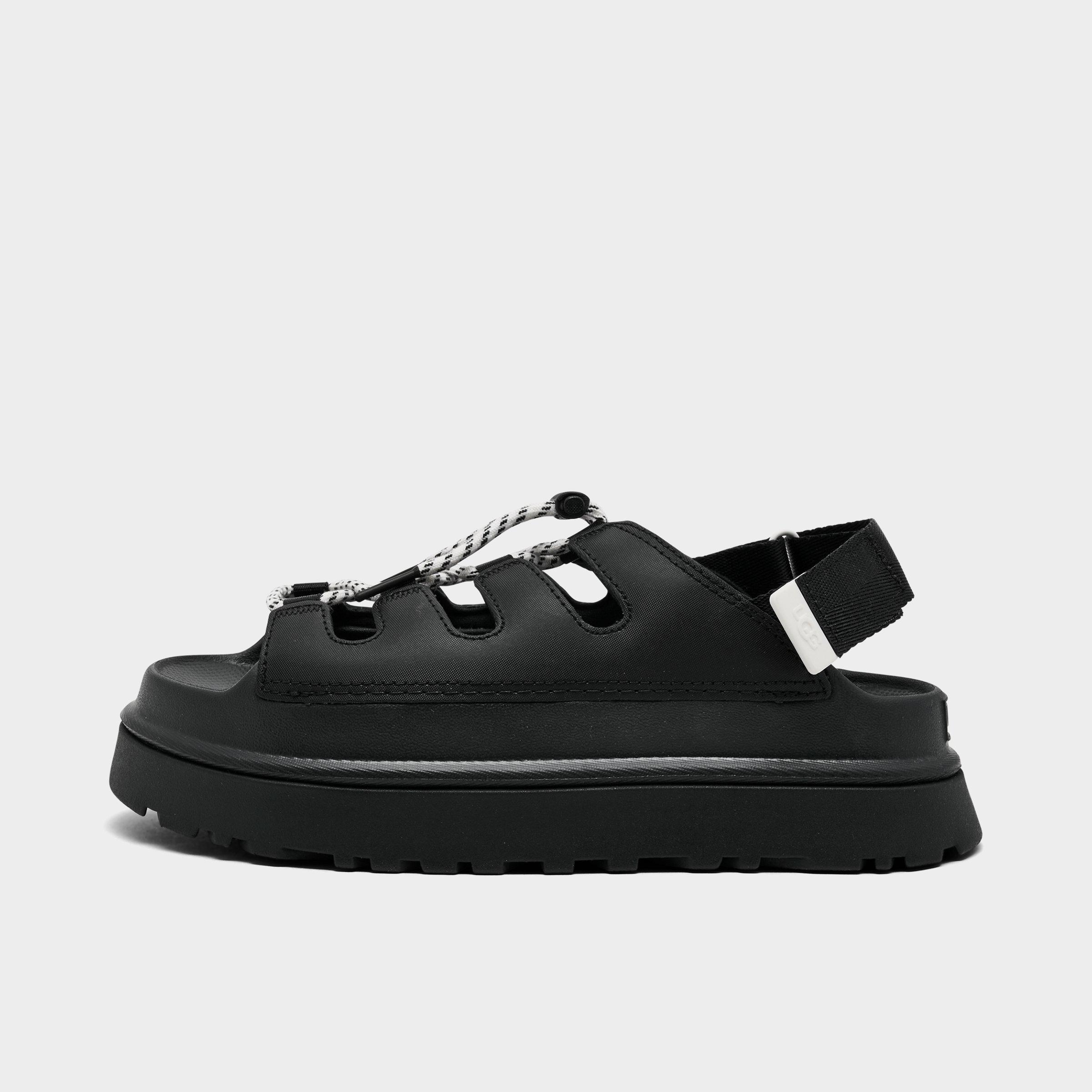 Click here for UGG Womens GoldenGlow Toggle Sandals in Black Size... prices