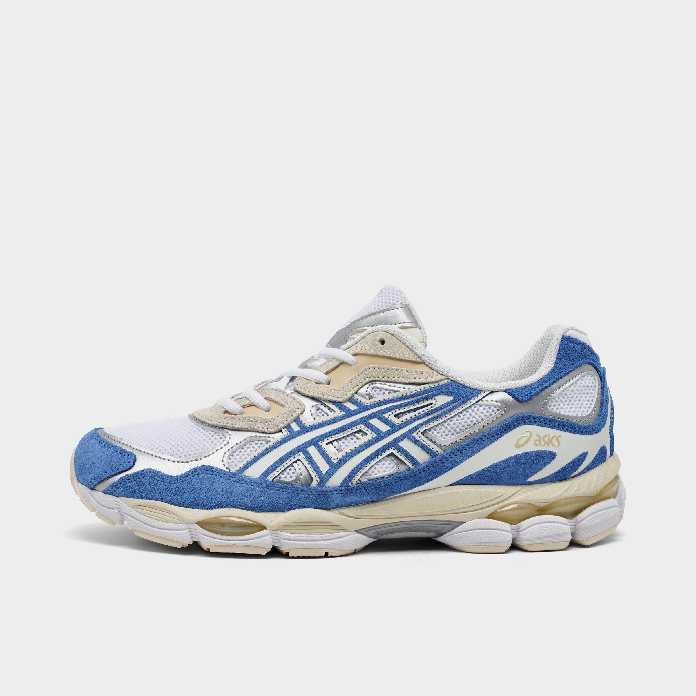 Click here for Asics Mens GEL-NYC Casual Shoes in White/Blue Coas... prices