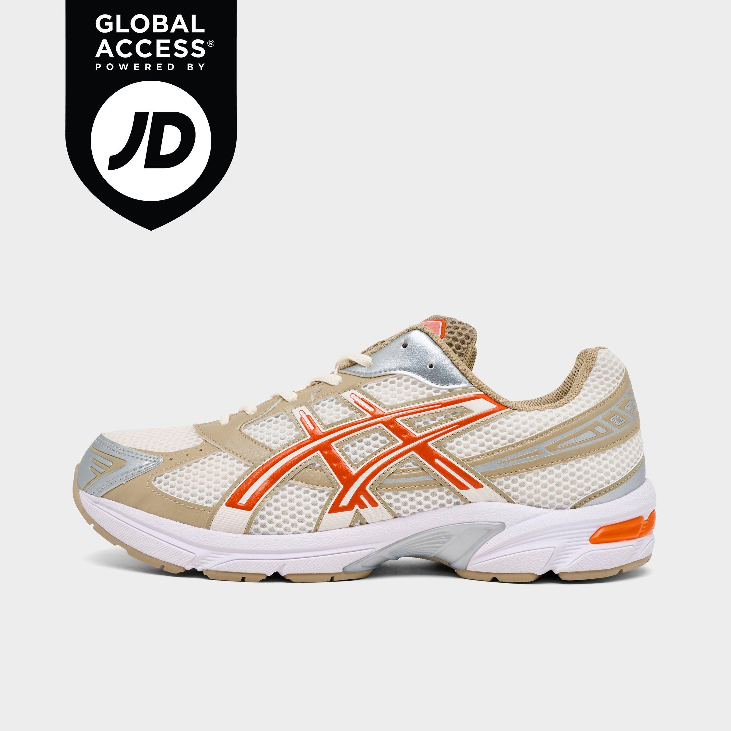 Click here for Asics Mens GEL-1130 Casual Shoes in Cream/Vermilli... prices