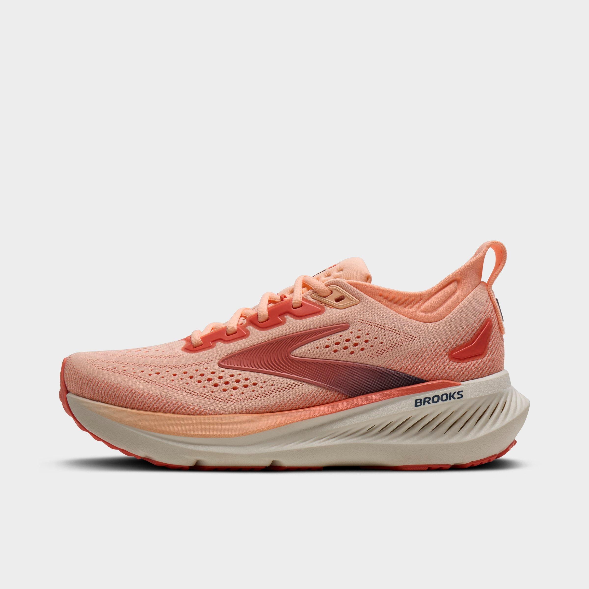 Click here for Brooks Womens Glycerin 23 Running Shoes in Coral/P... prices