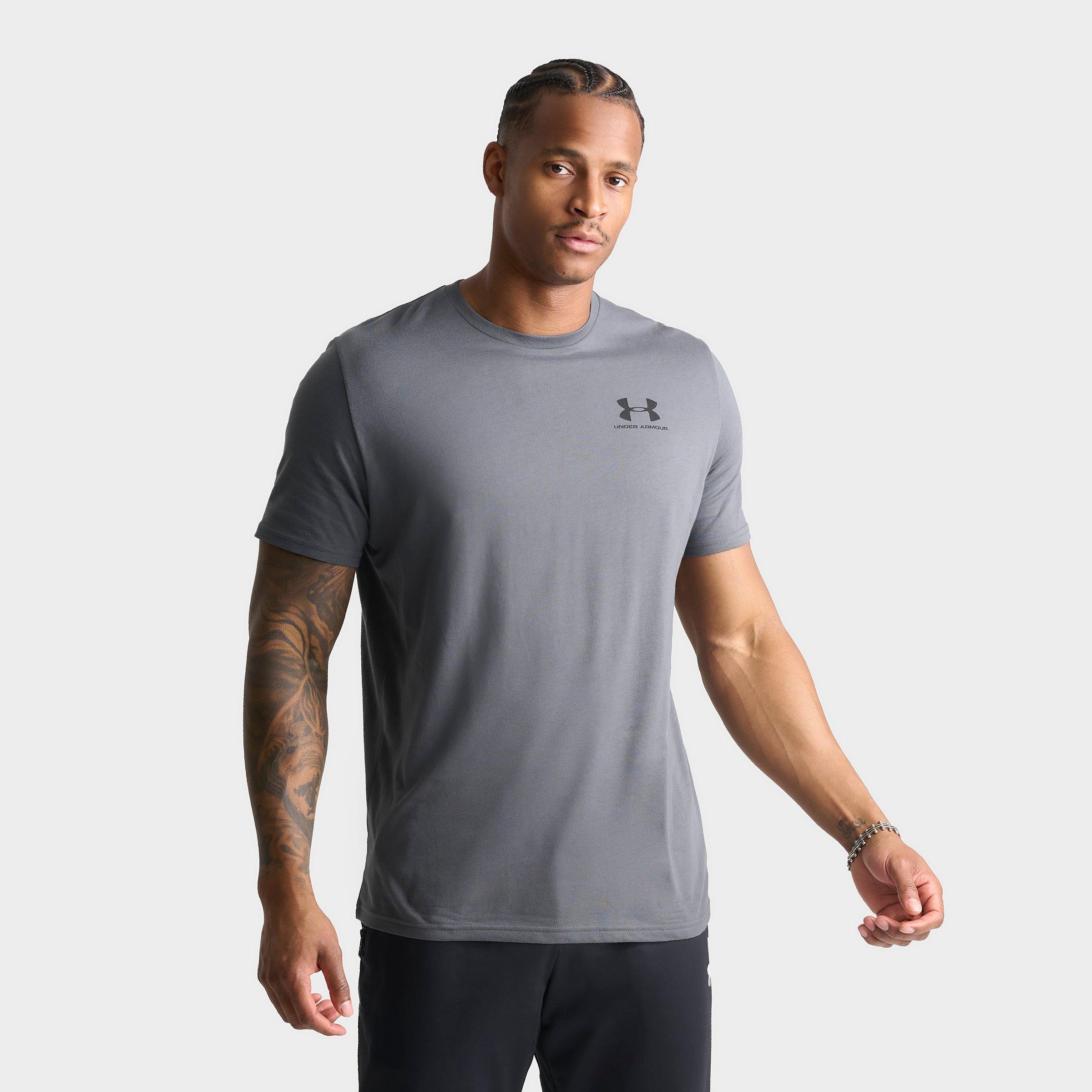 Click here for Under Armour Mens Sportstyle Logo T-Shirt in Castl... prices