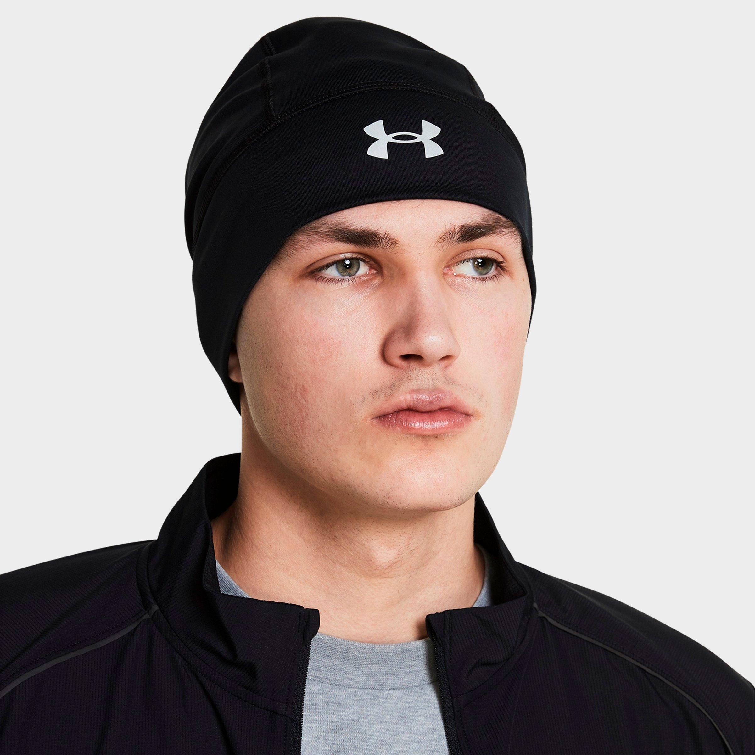 Click here for Under Armour Velociti Storm Beanie Hat in Black/Re... prices