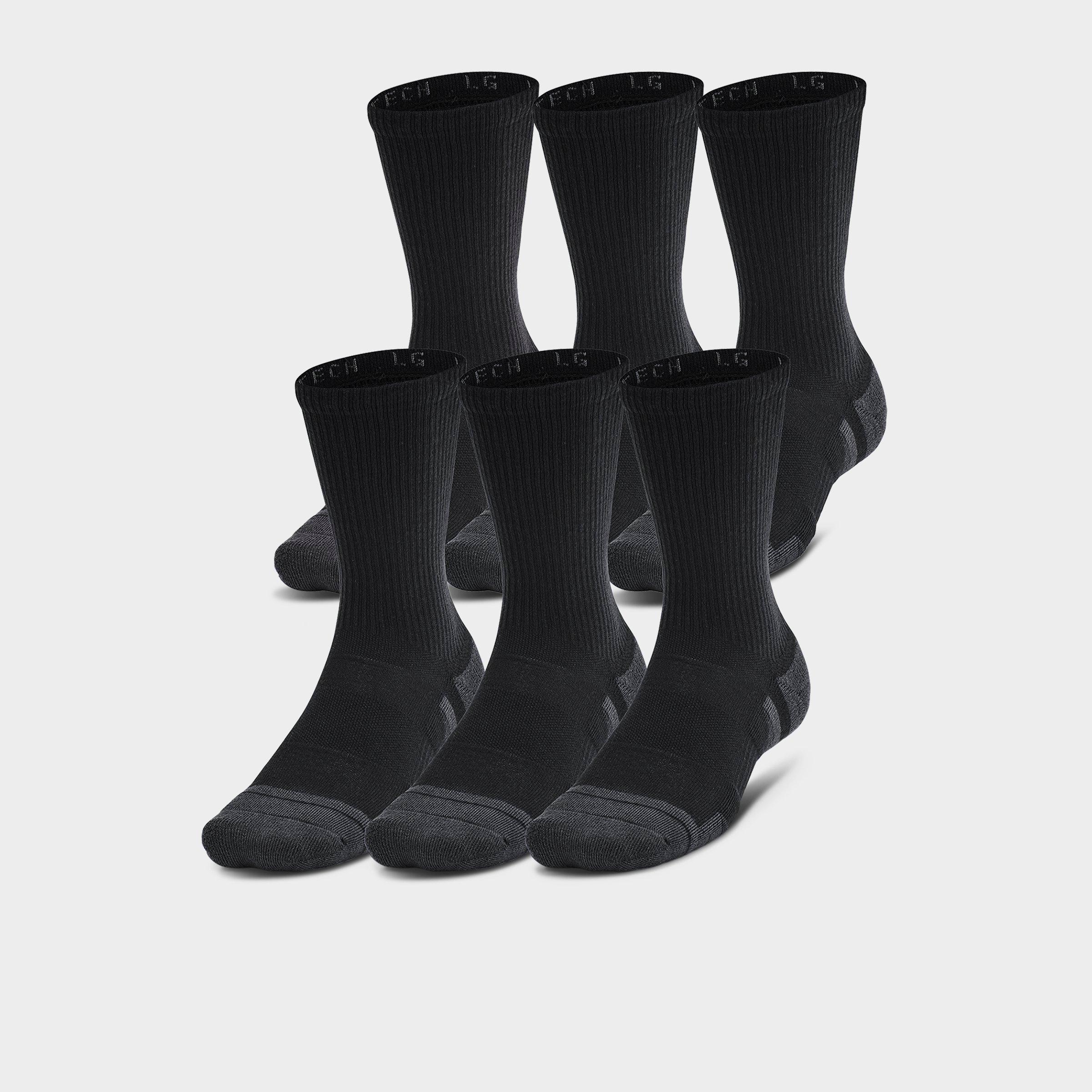 Click here for Under Armour Performance Tech Crew Socks (6-Pack)... prices