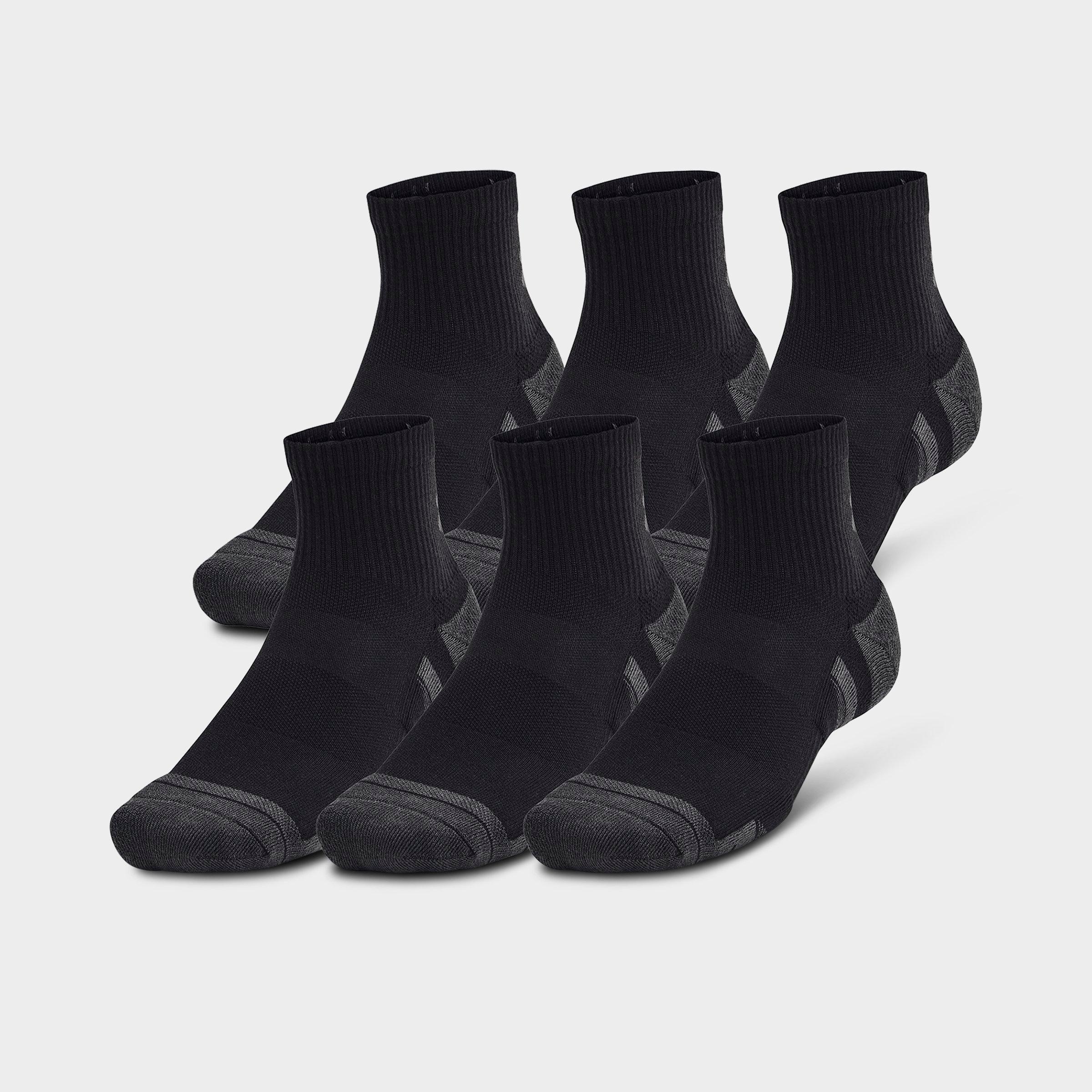 Click here for Under Armour Performance Tech Quarter Socks (6-Pac... prices