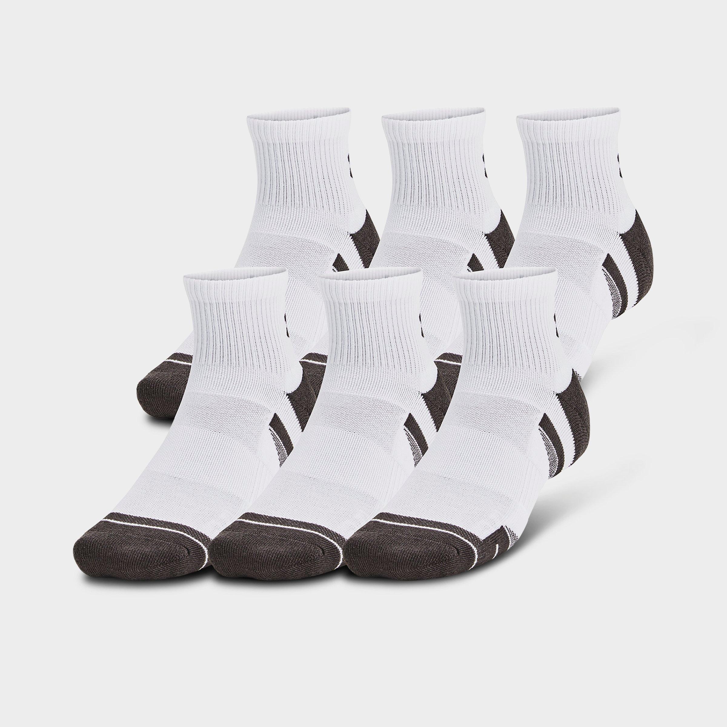Click here for Under Armour Performance Tech Quarter Socks (6-Pac... prices