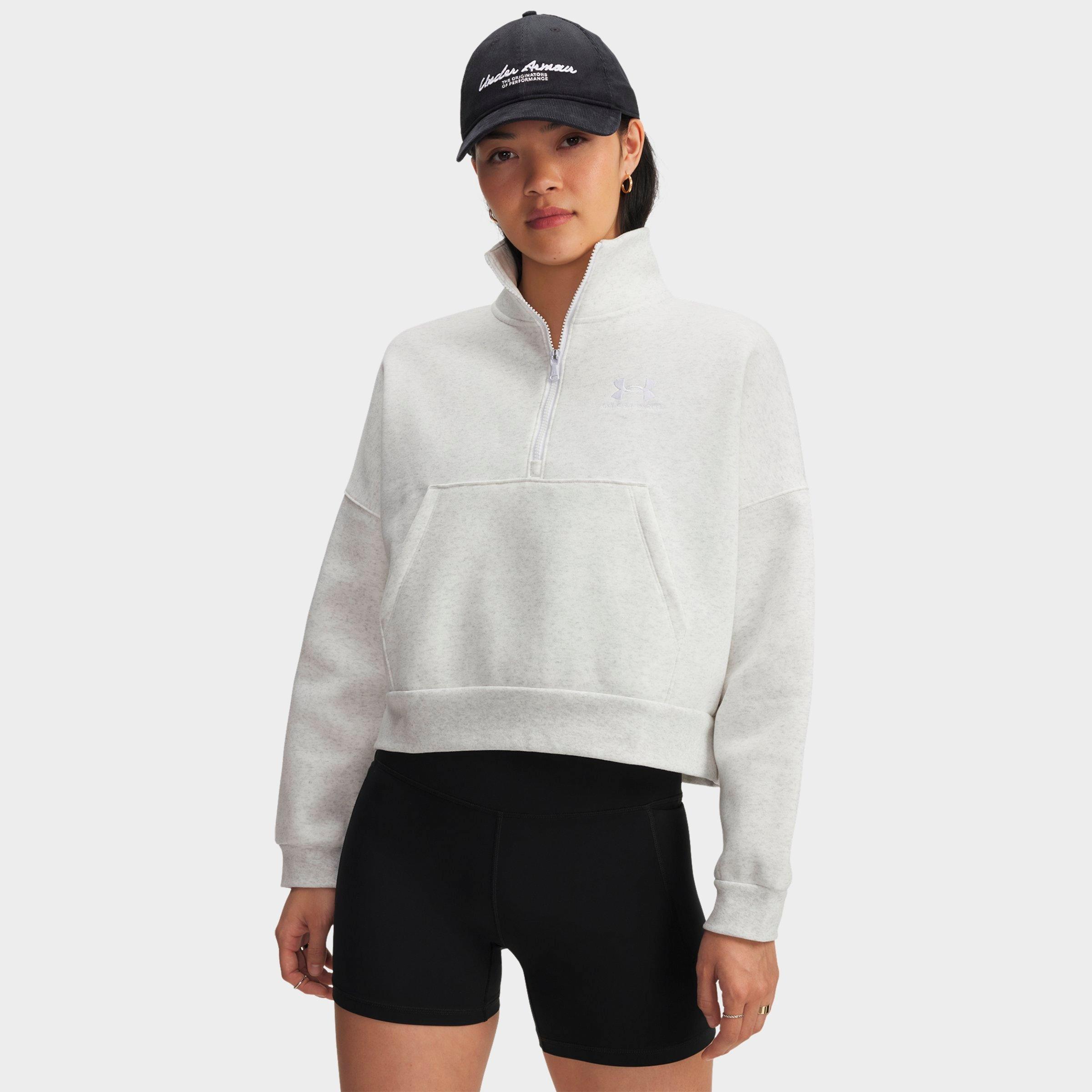 Click here for Under Armour Womens Icon Fleece Oversized Half-Zip... prices