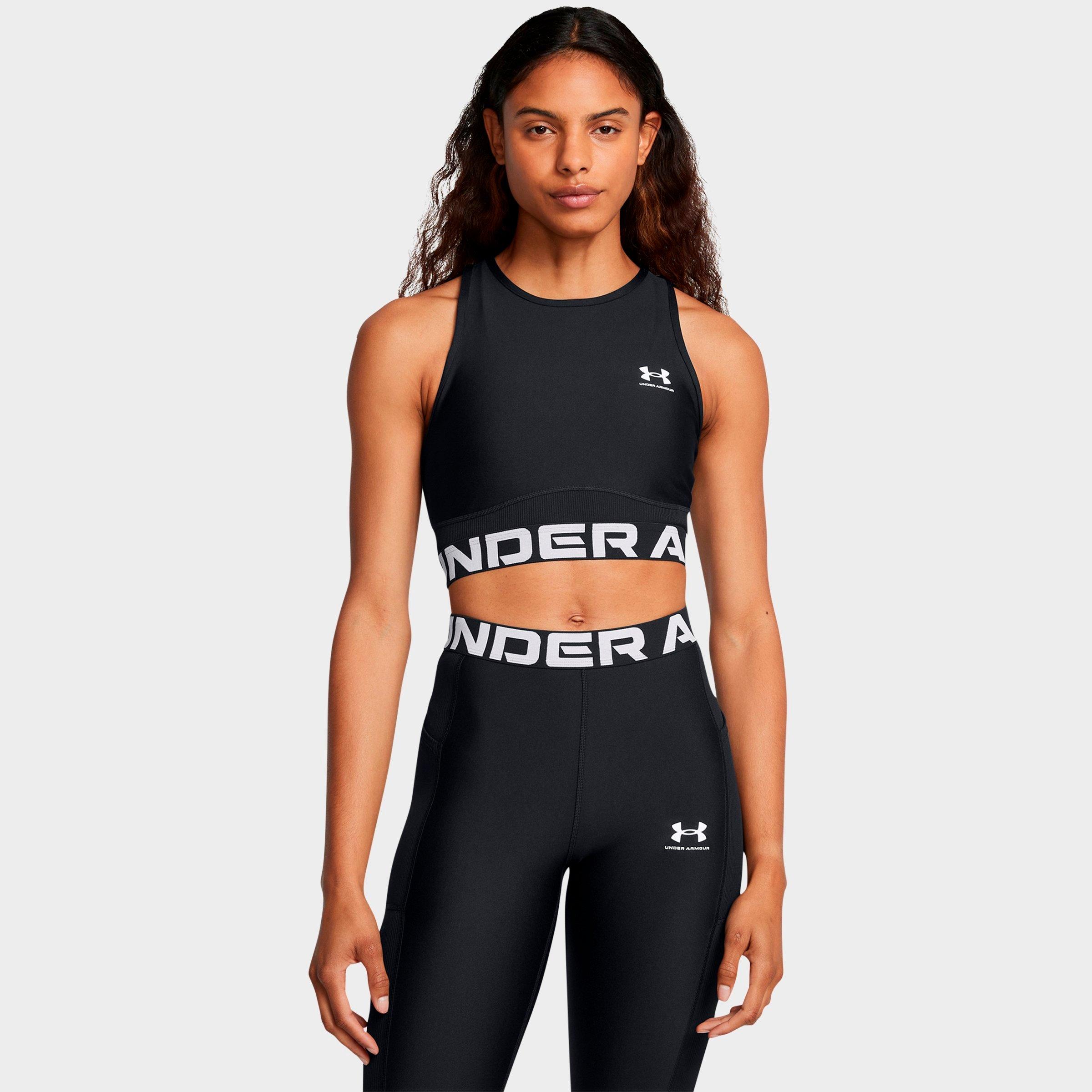 Click here for Under Armour Womens Heatgear Rib Tank Top in Black... prices