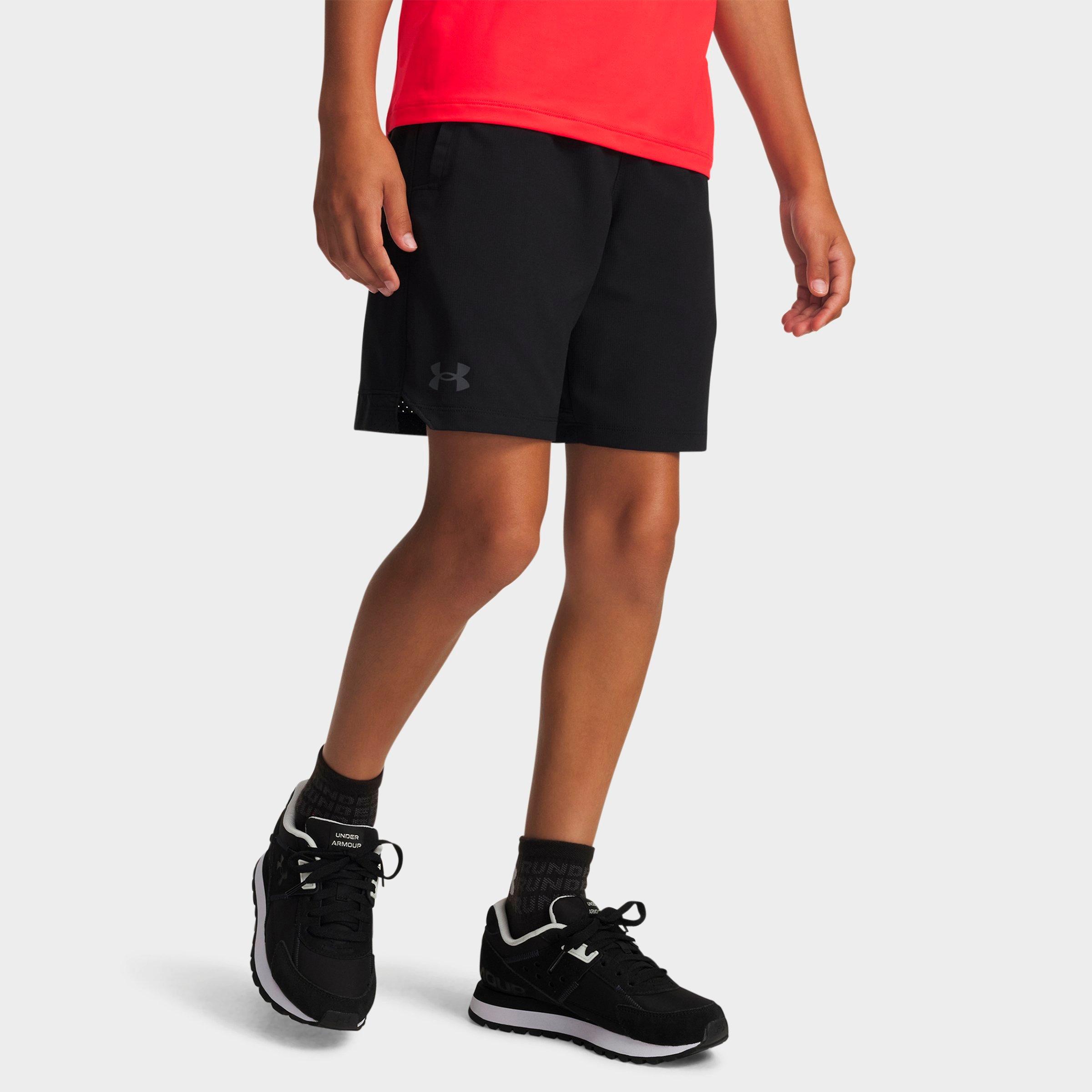 Click here for Under Armour Boys Vanish Shorts in Black/Pitch Gra... prices