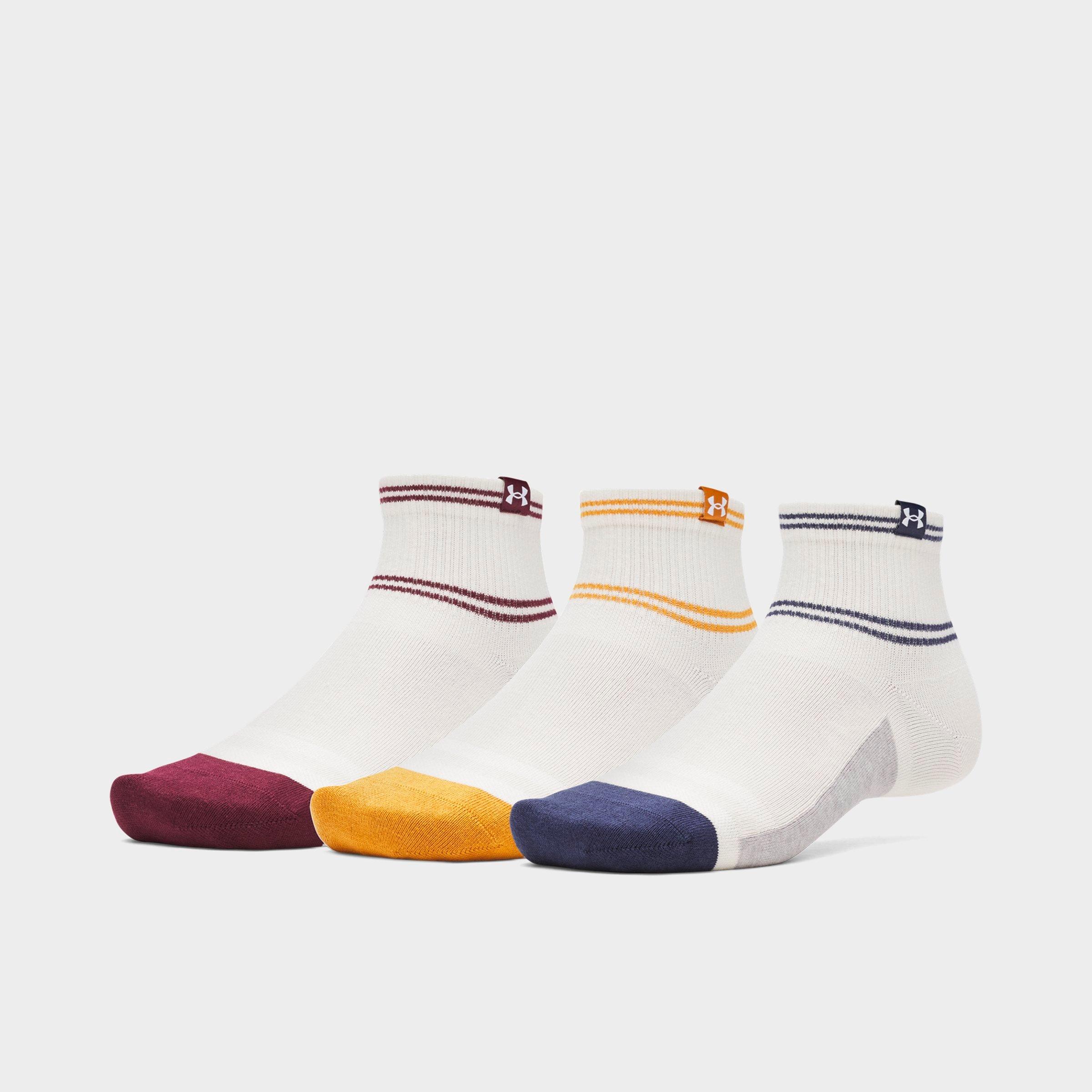 Click here for Under Armour Sportstyle Quarter Socks (3-Pack) in... prices