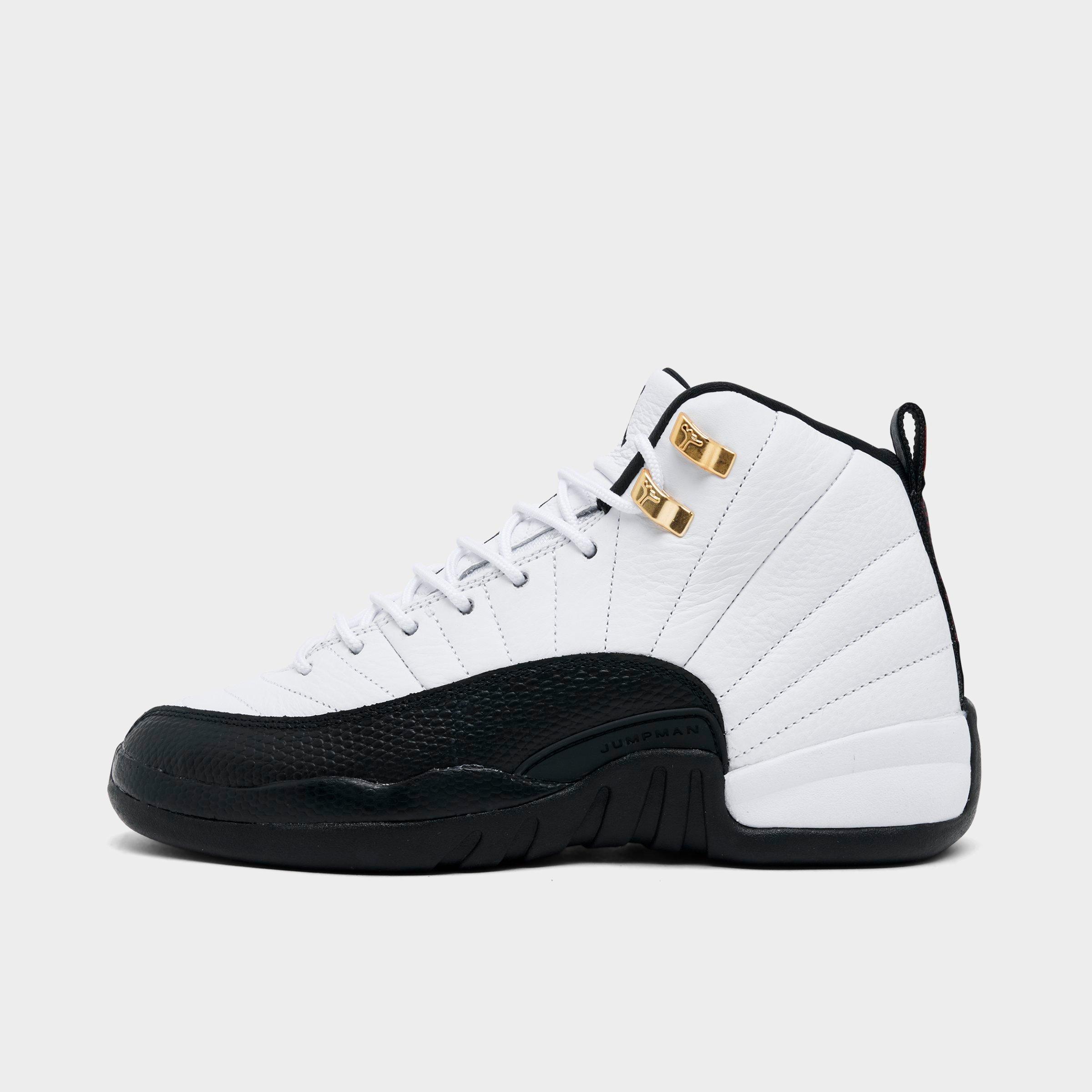 Click here for Jordan Big Kids Air Retro 12 Basketball Shoes in W... prices
