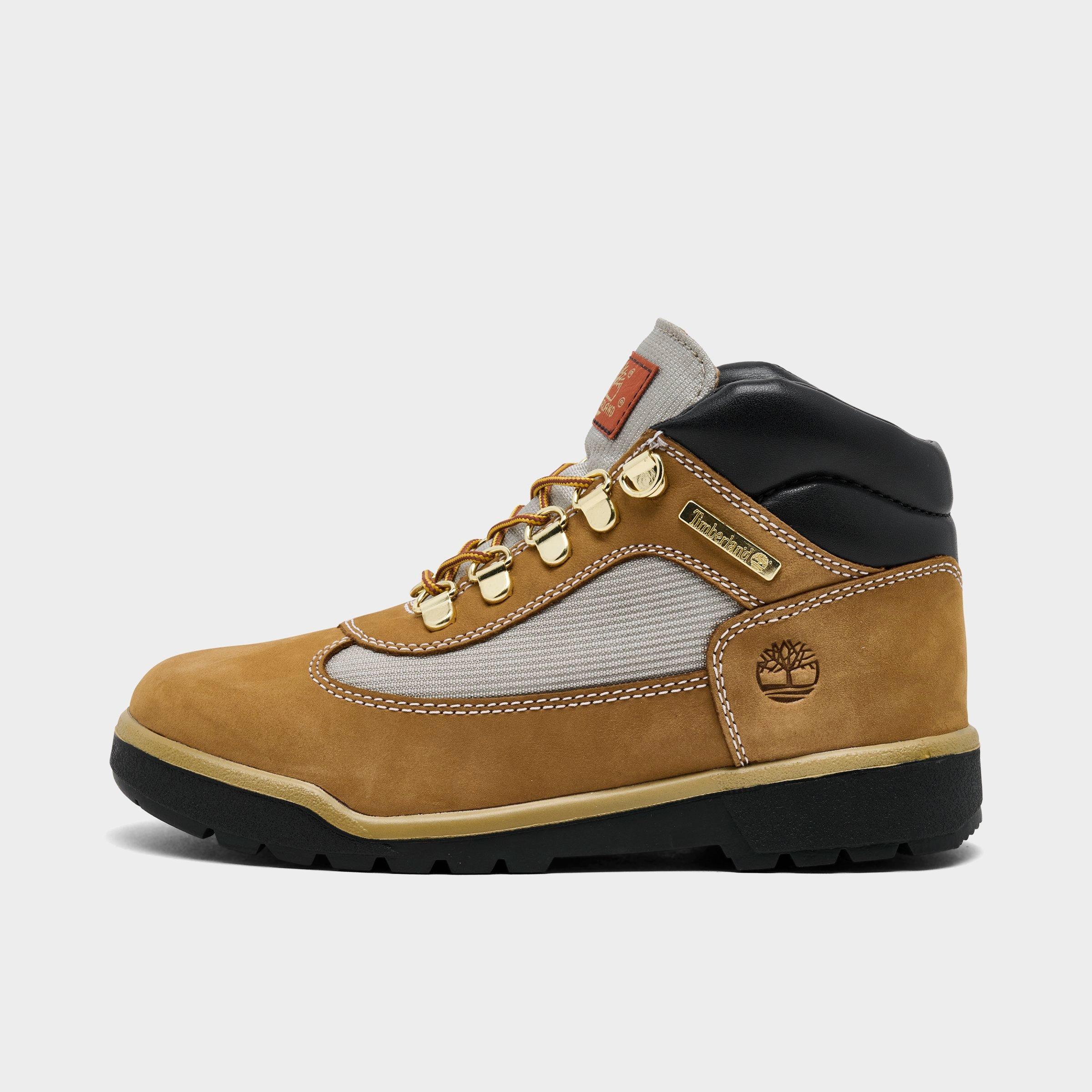 Click here for Timberland Big Kids Field Boots in Wheat Size: 5.0 prices