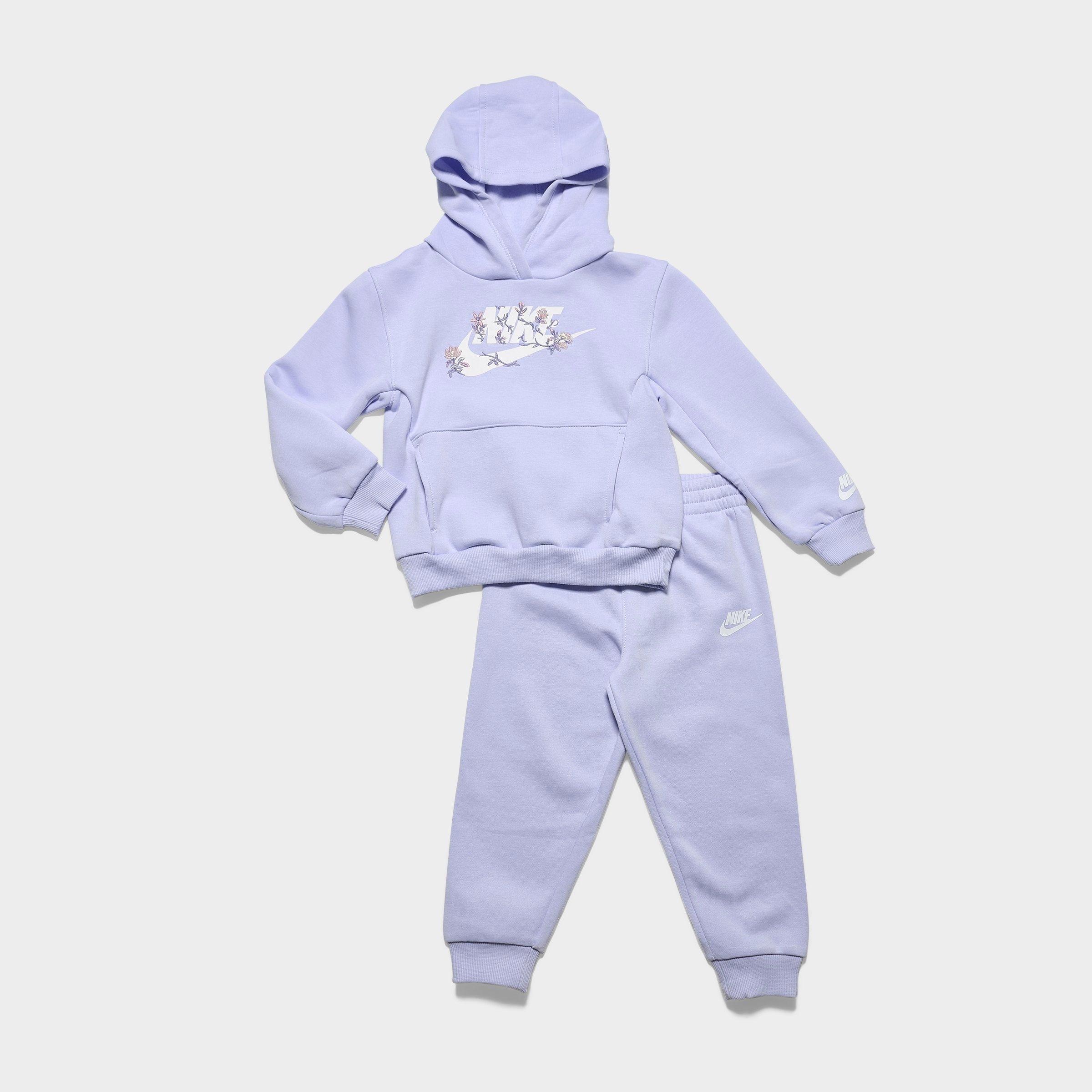 Click here for Nike Girls Toddler Floral Futura 2-Piece Hoodie an... prices