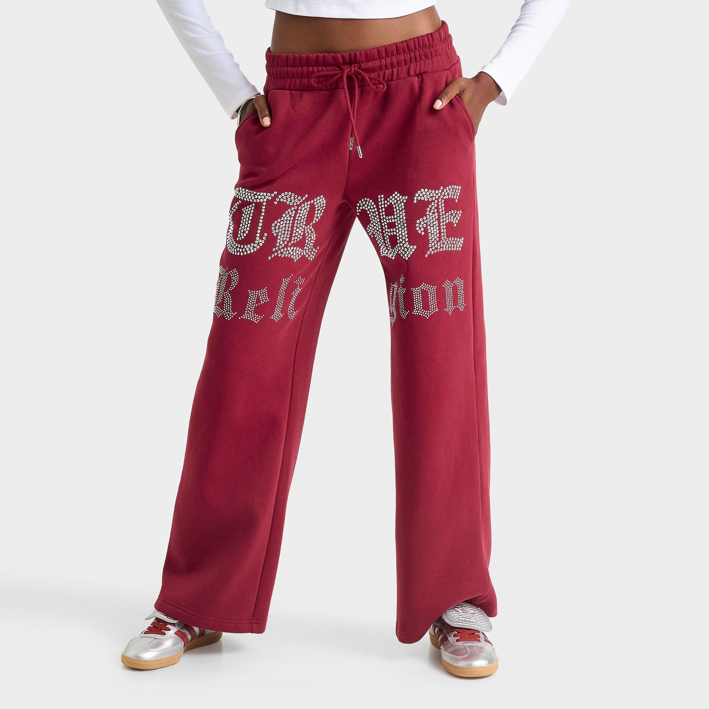 Click here for True Religion Womens Crystal Script Sweatpants in... prices
