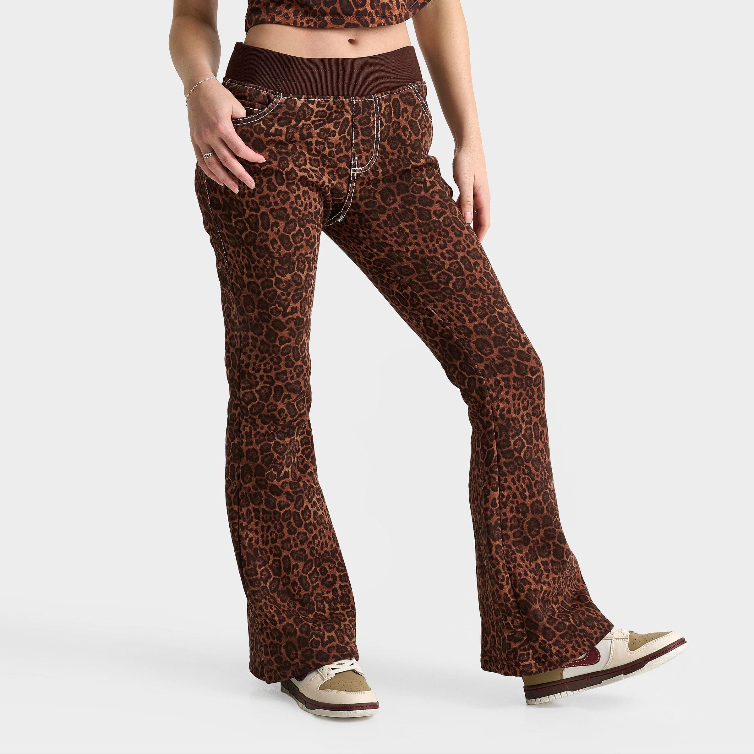 Click here for True Religion Womens Leopard Big T Flare Sweatpant... prices