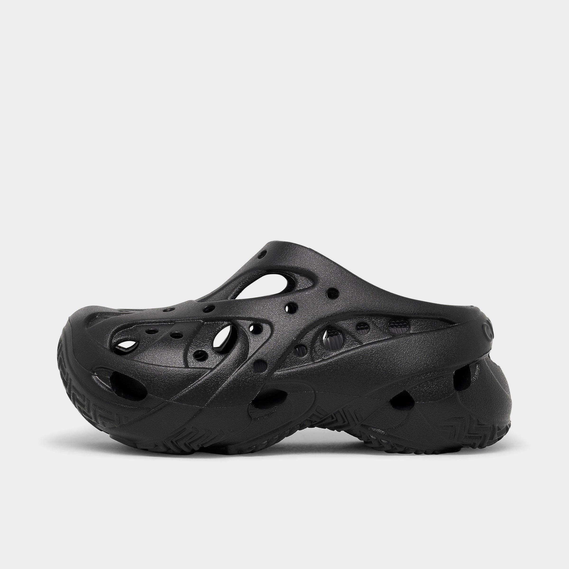 Click here for Crocs Womens Caged Classic Clog Shoes in Black Siz... prices