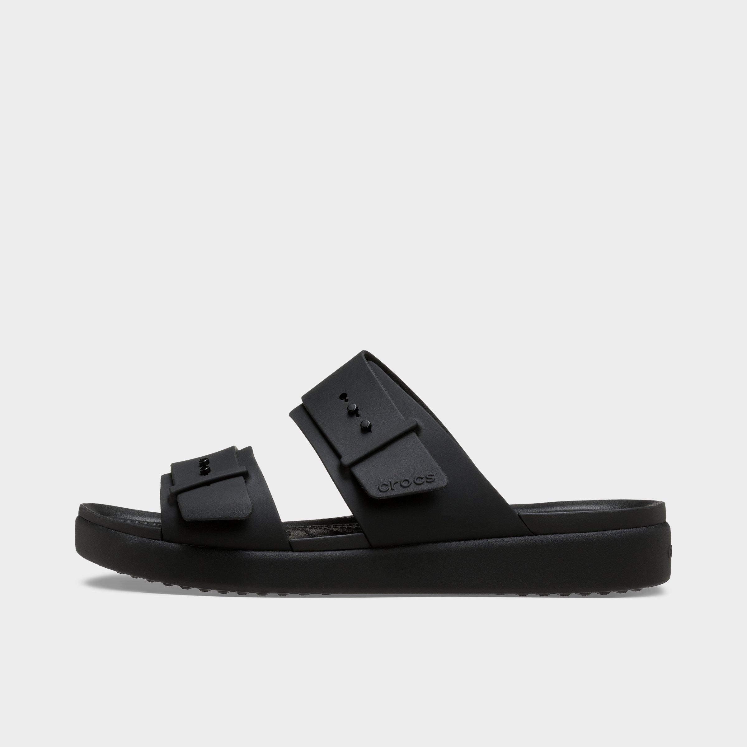 Click here for Crocs Womens Brooklyn Buckle Low Low Casual Sandal... prices