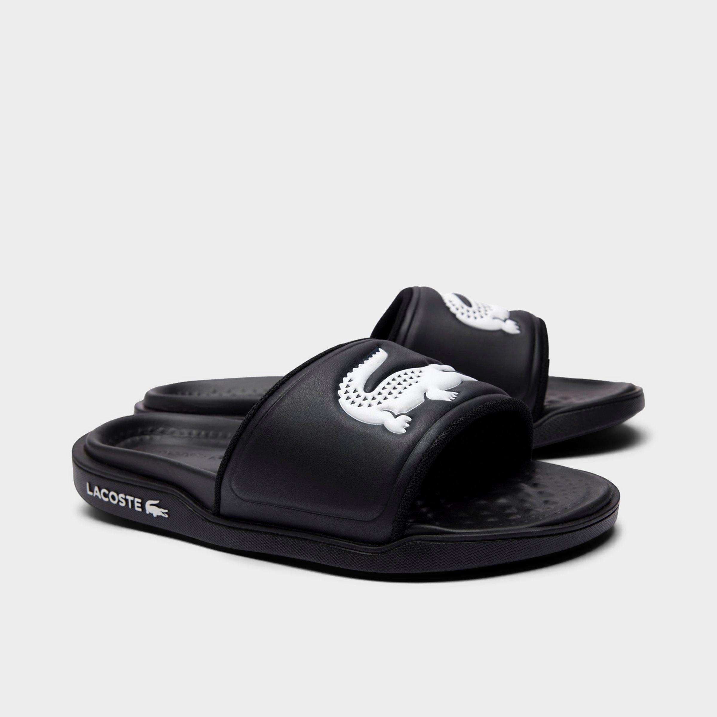 Click here for Lacoste Womens Serve Slide Dual Slide Sandals in W... prices