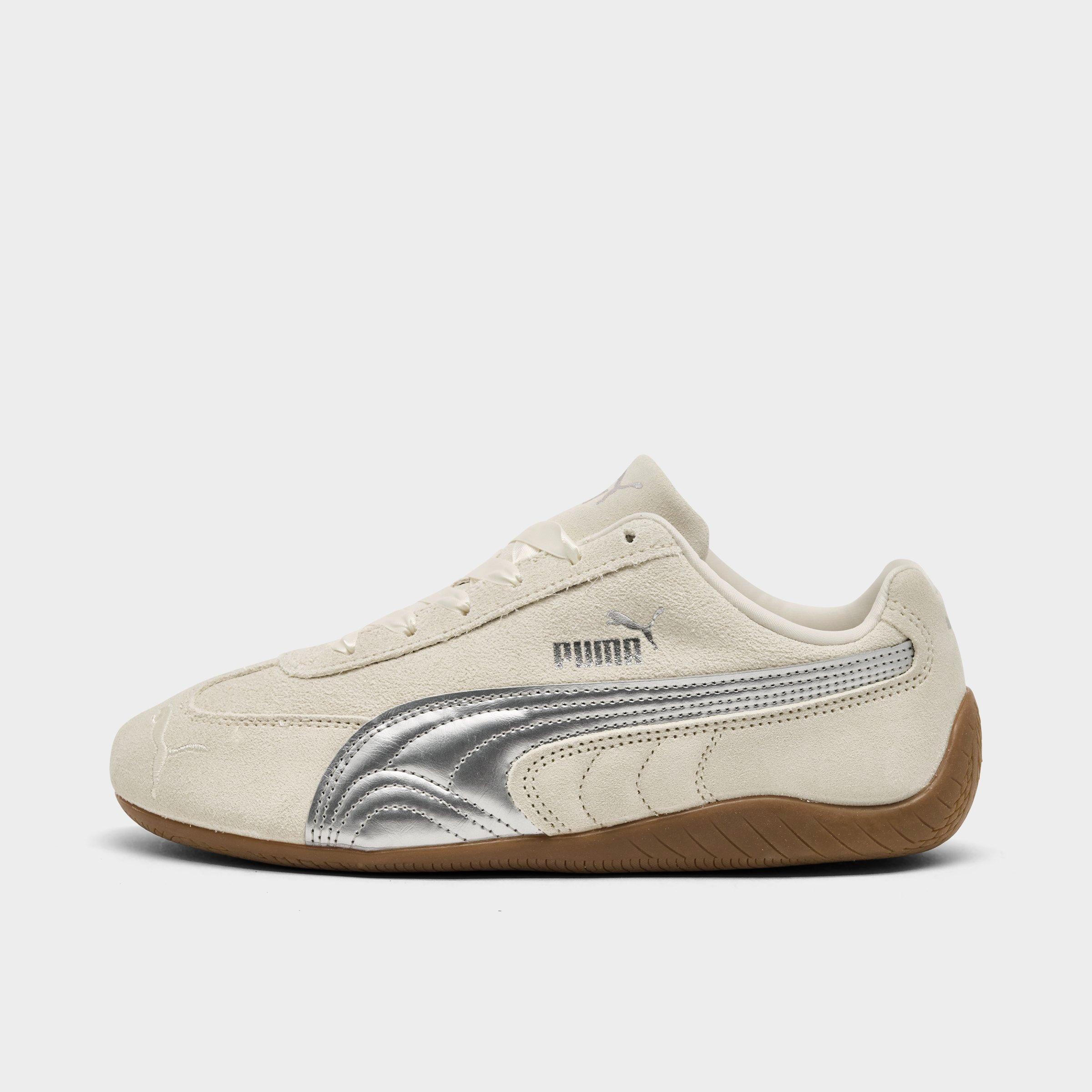 Click here for PUMA Big Kids Speedcat OG Casual Shoes in White/Me... prices