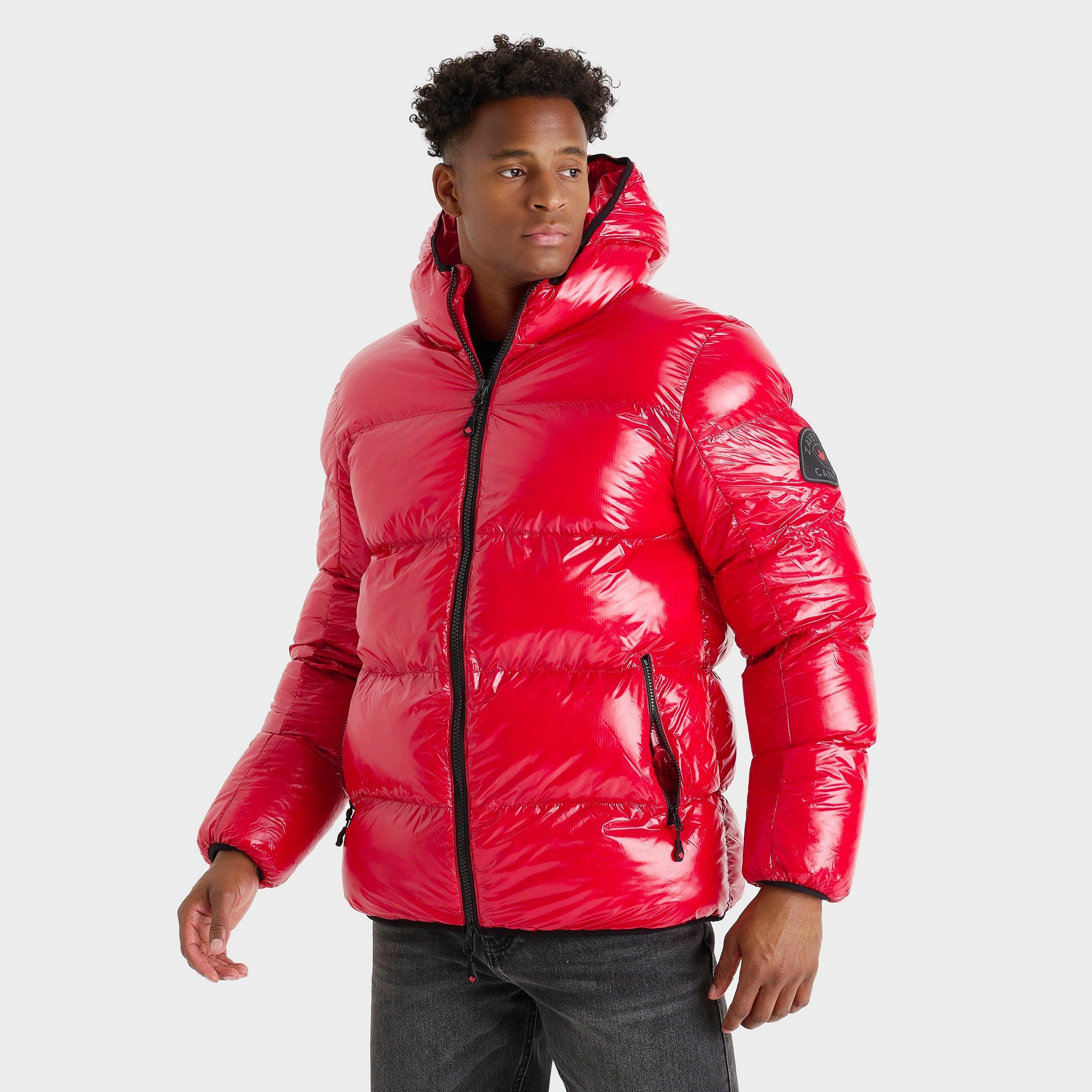 Click here for Zavetti Mens Canada Palzino Shine Puffer Jacket in... prices