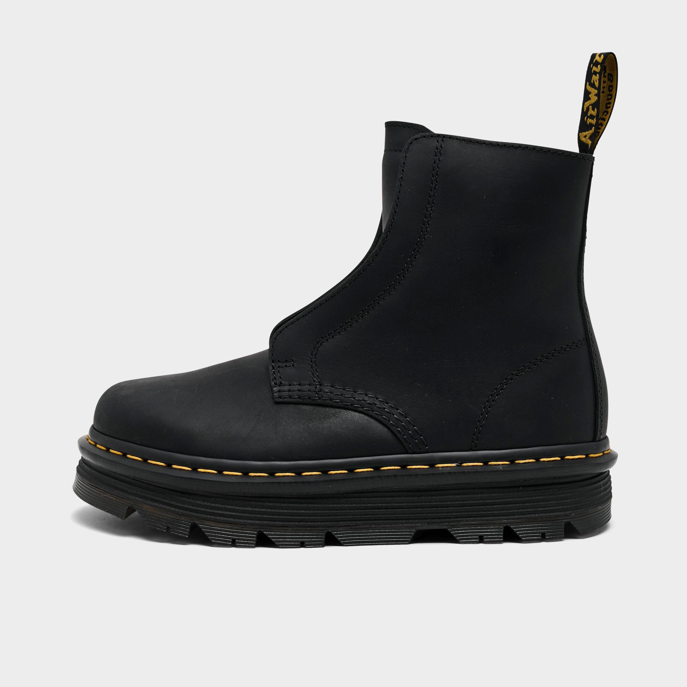 Click here for Dr. Martens Womens Zebzag Leather Laceless Slip-On... prices