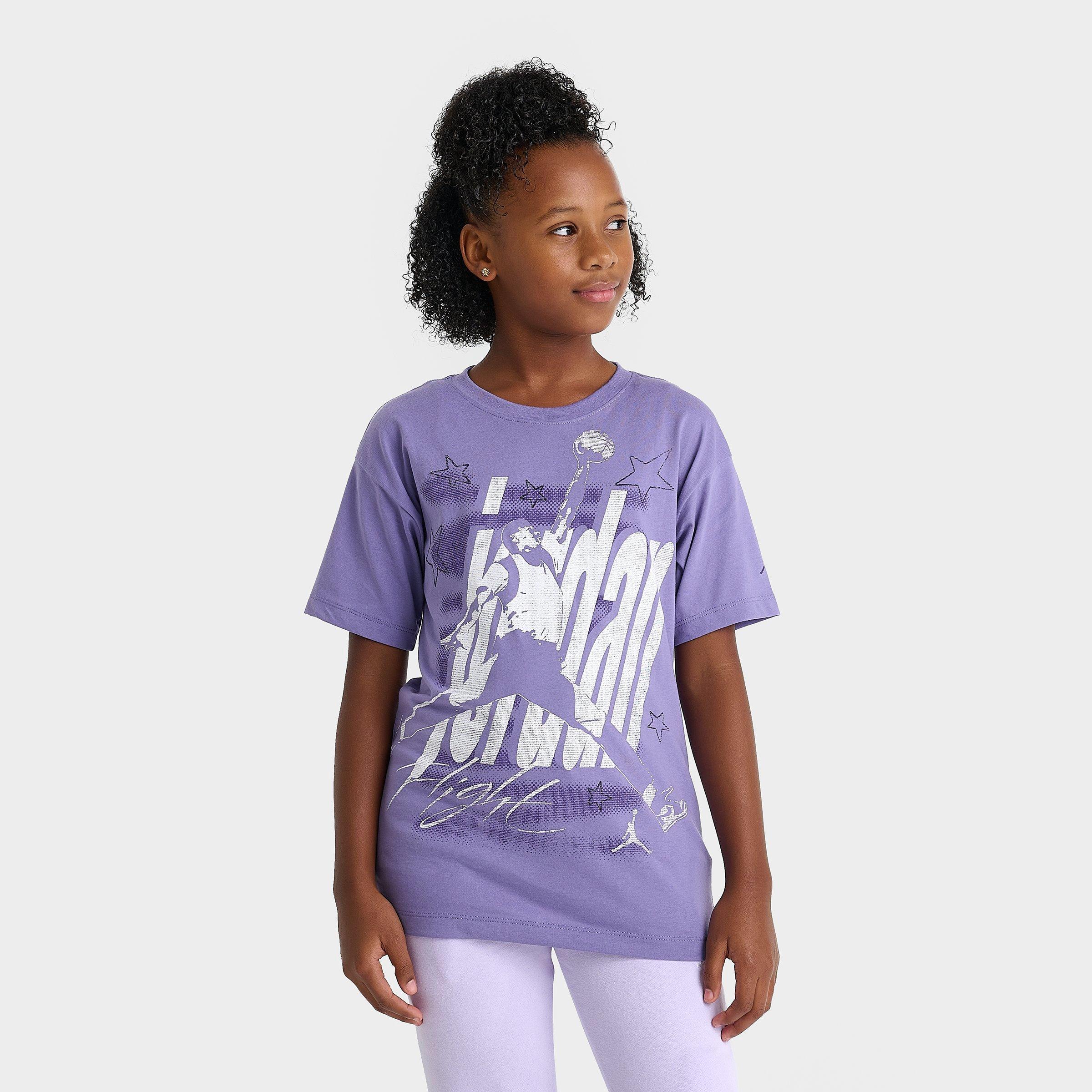 Jordan Girls 7-16 Syline All Star T-shirt - Purple