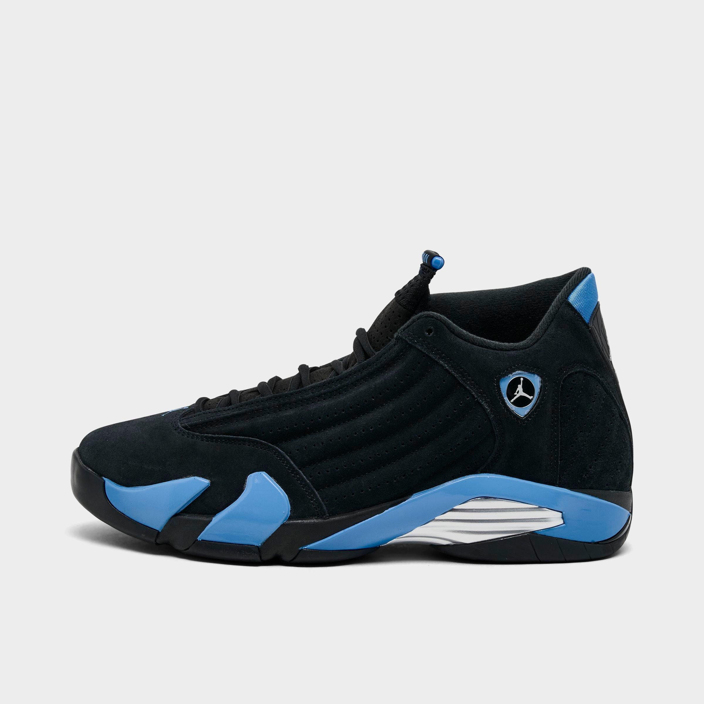 Click here for Jordan Mens Air Retro 14 Basketball Shoes in Black... prices
