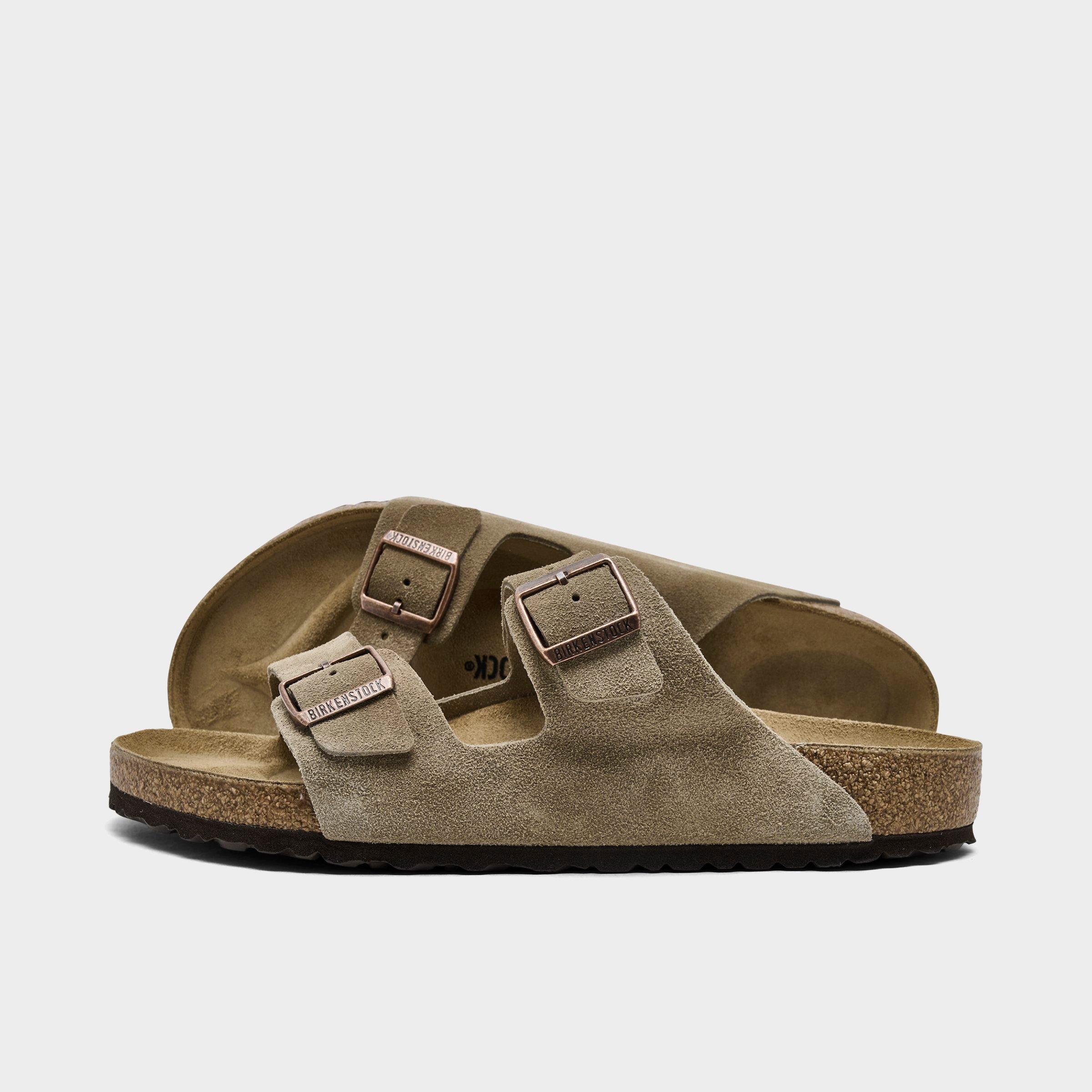 Click here for Birkenstock Mens Arizona Birkibuc Sandals in Taupe... prices