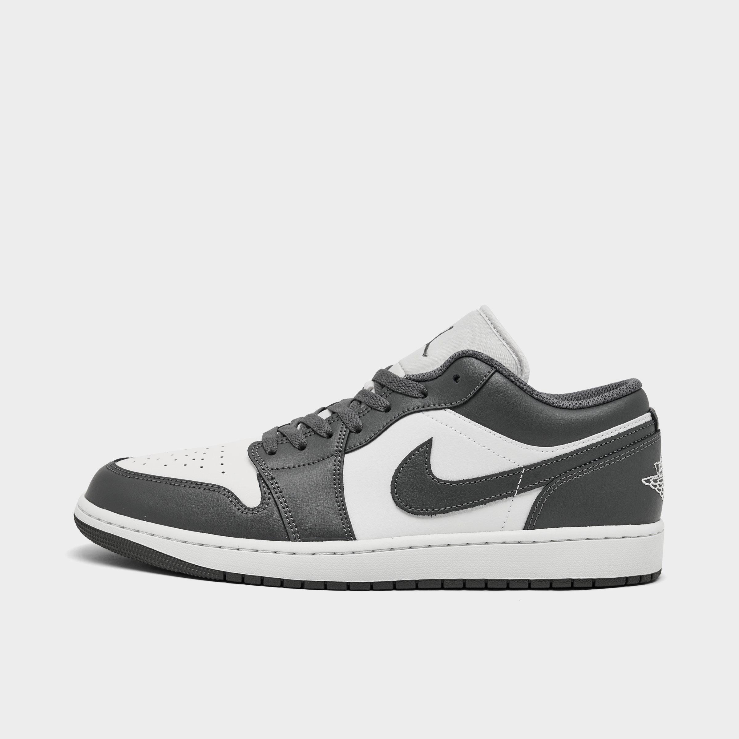 Click here for Jordan Mens Air Retro 1 Low Casual Shoes in Iron G... prices