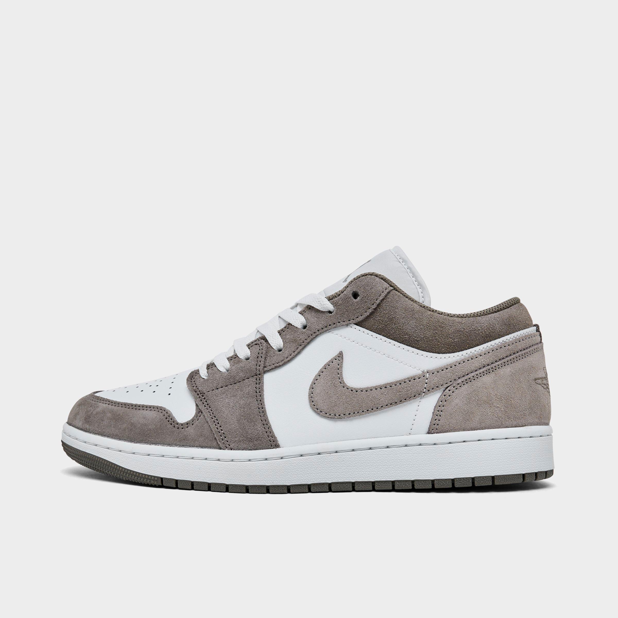 Click here for Jordan Mens Air Retro 1 Low Casual Shoes in olive... prices
