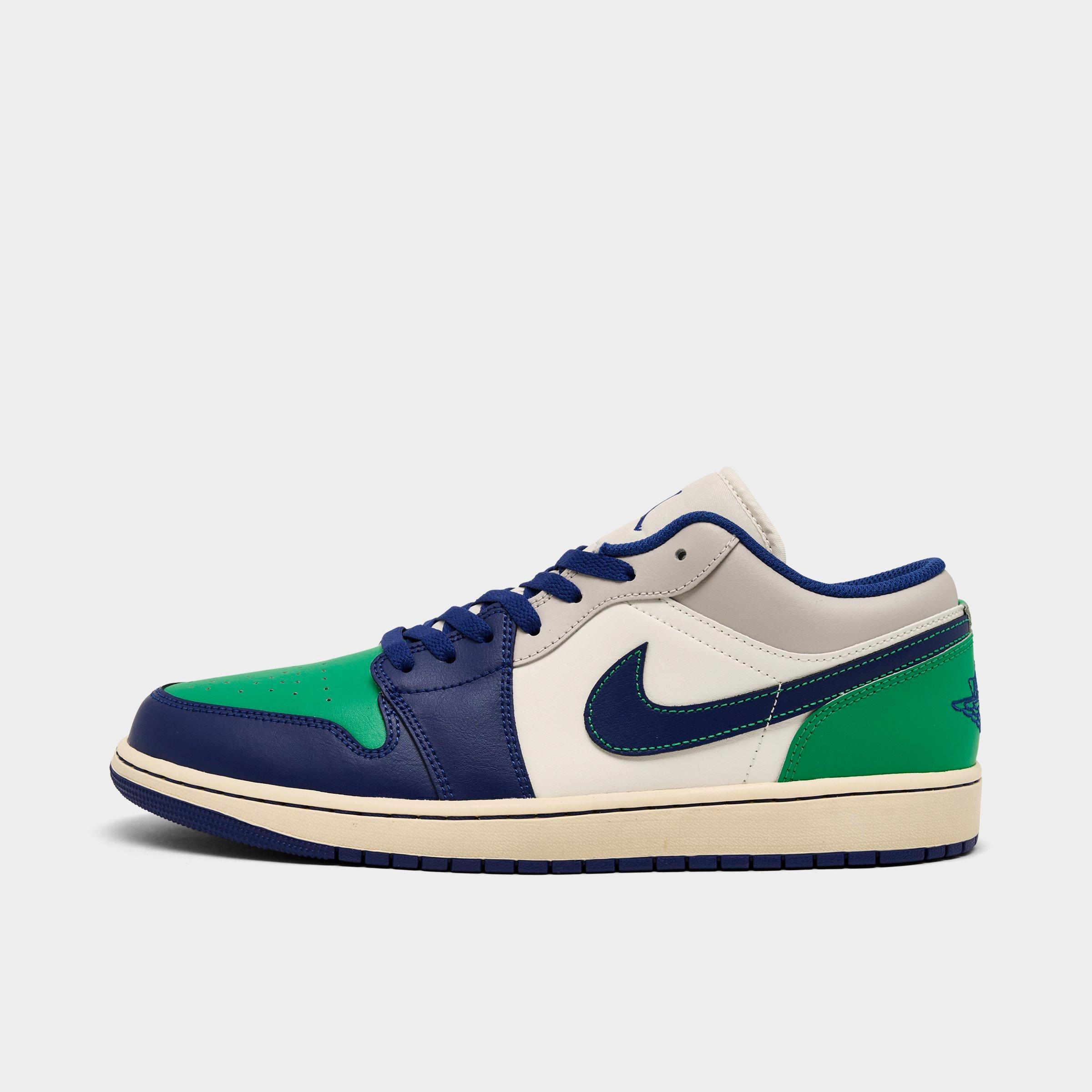 Click here for Jordan Mens Air Retro 1 Low Casual Shoes in Sail/S... prices