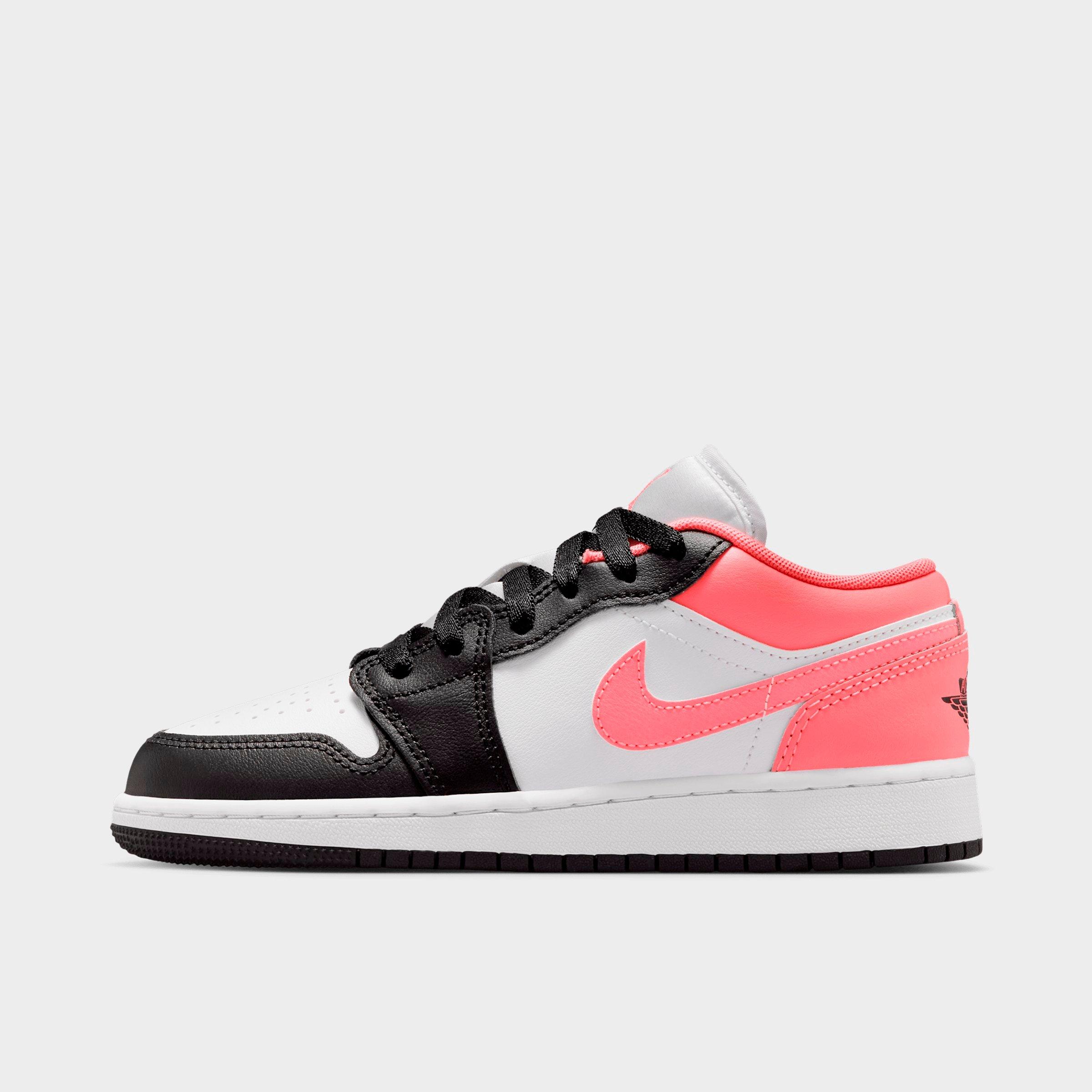 Click here for Jordan Big Kids Air Retro 1 Low Casual Shoes in Bl... prices