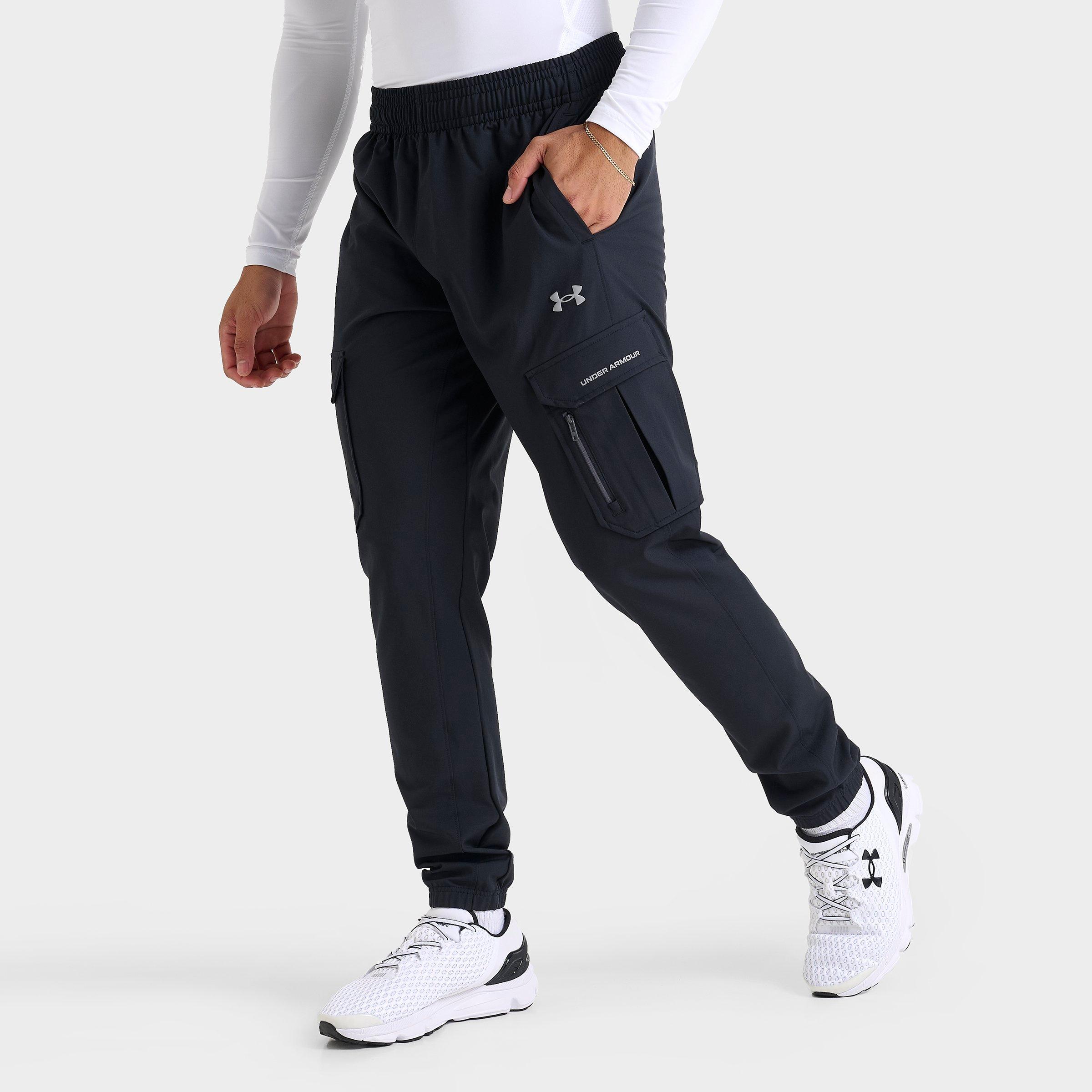 Click here for Under Armour Mens UA Woven Cargo Jogger Pants in B... prices